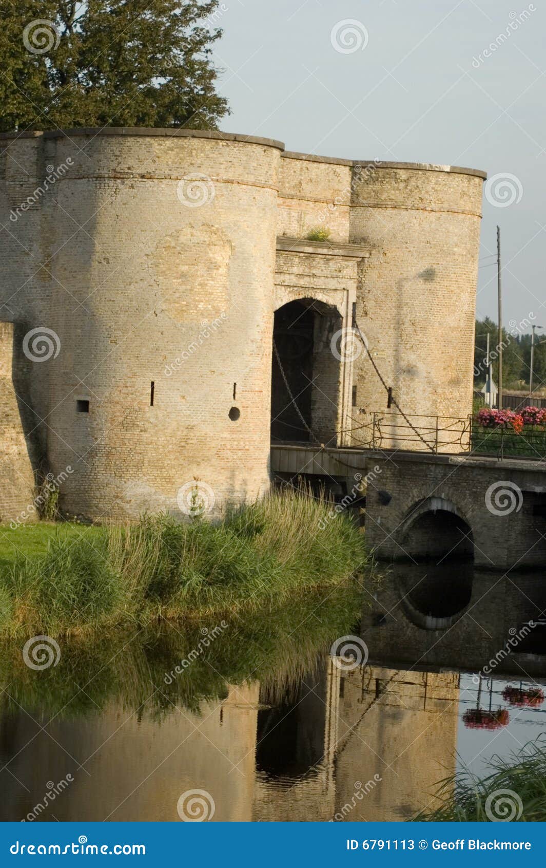 Napoleonic Castle stock image. Image of france, tower - 6791113