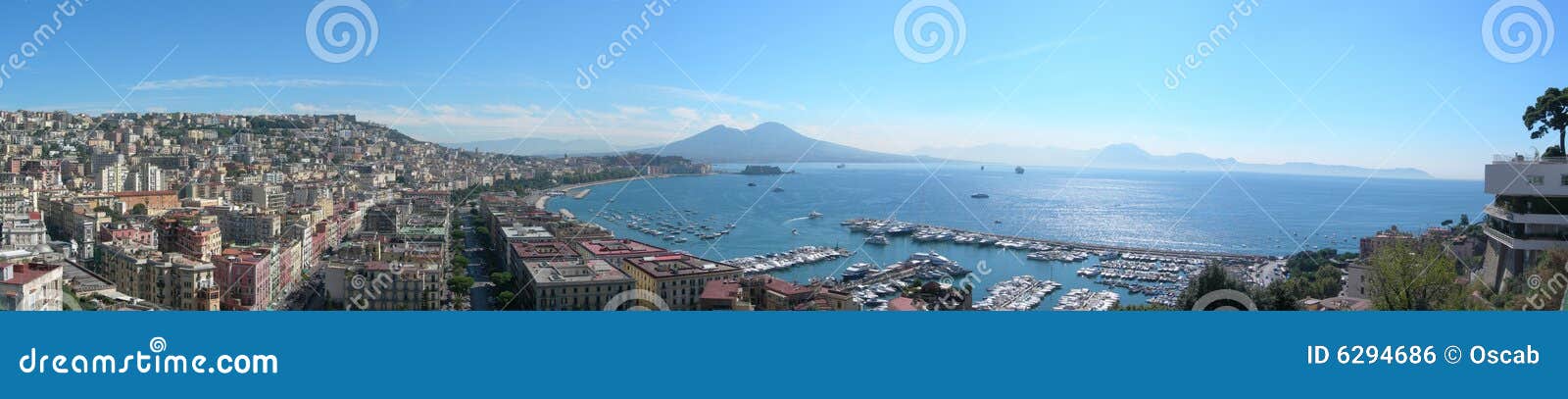Napoli panorama stock photo. Image of city, street, naples - 6294686
