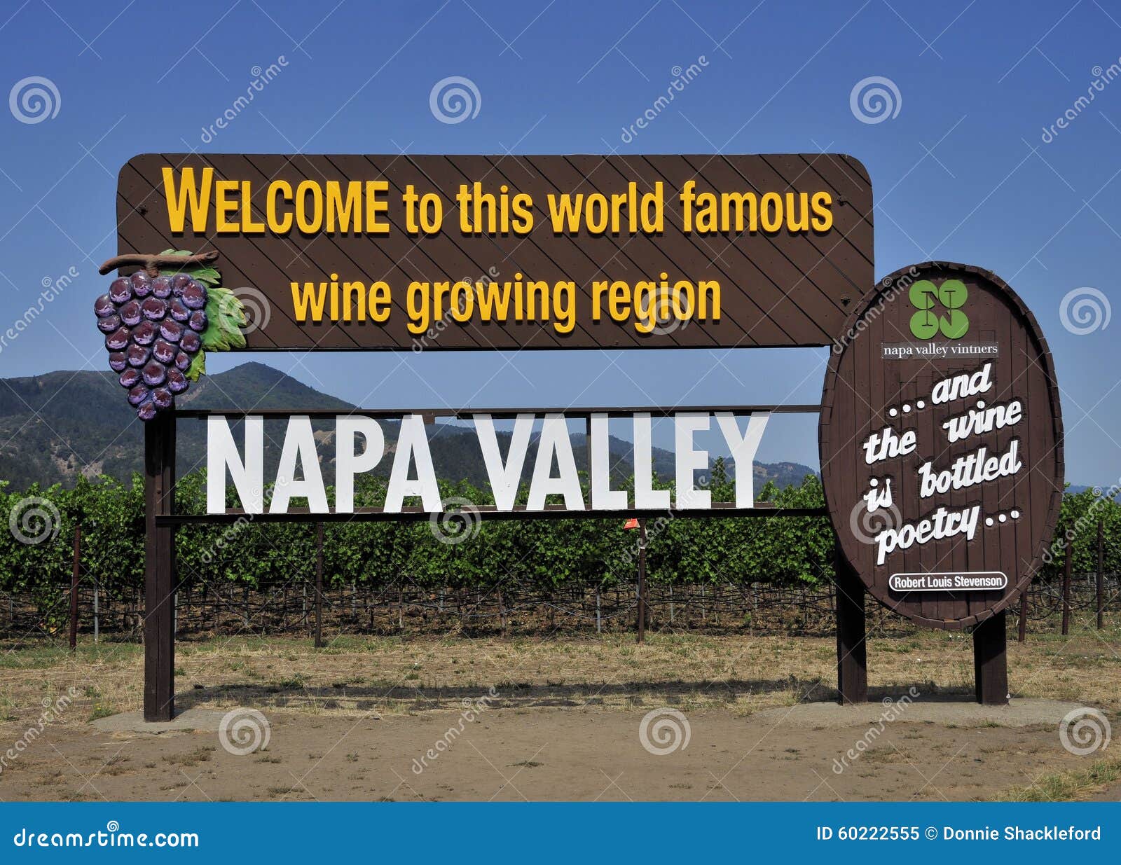 Nappa Valley stock image. Image of california, grape - 60222555