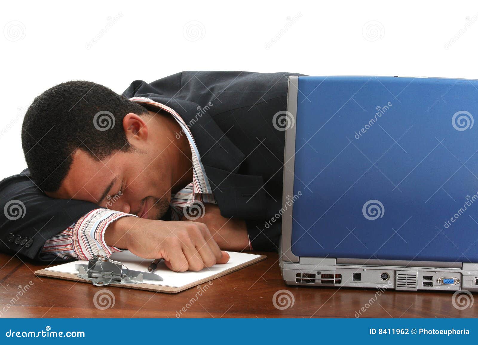 Napping businessman stock photo. Image of daydream, downtime - 8411962