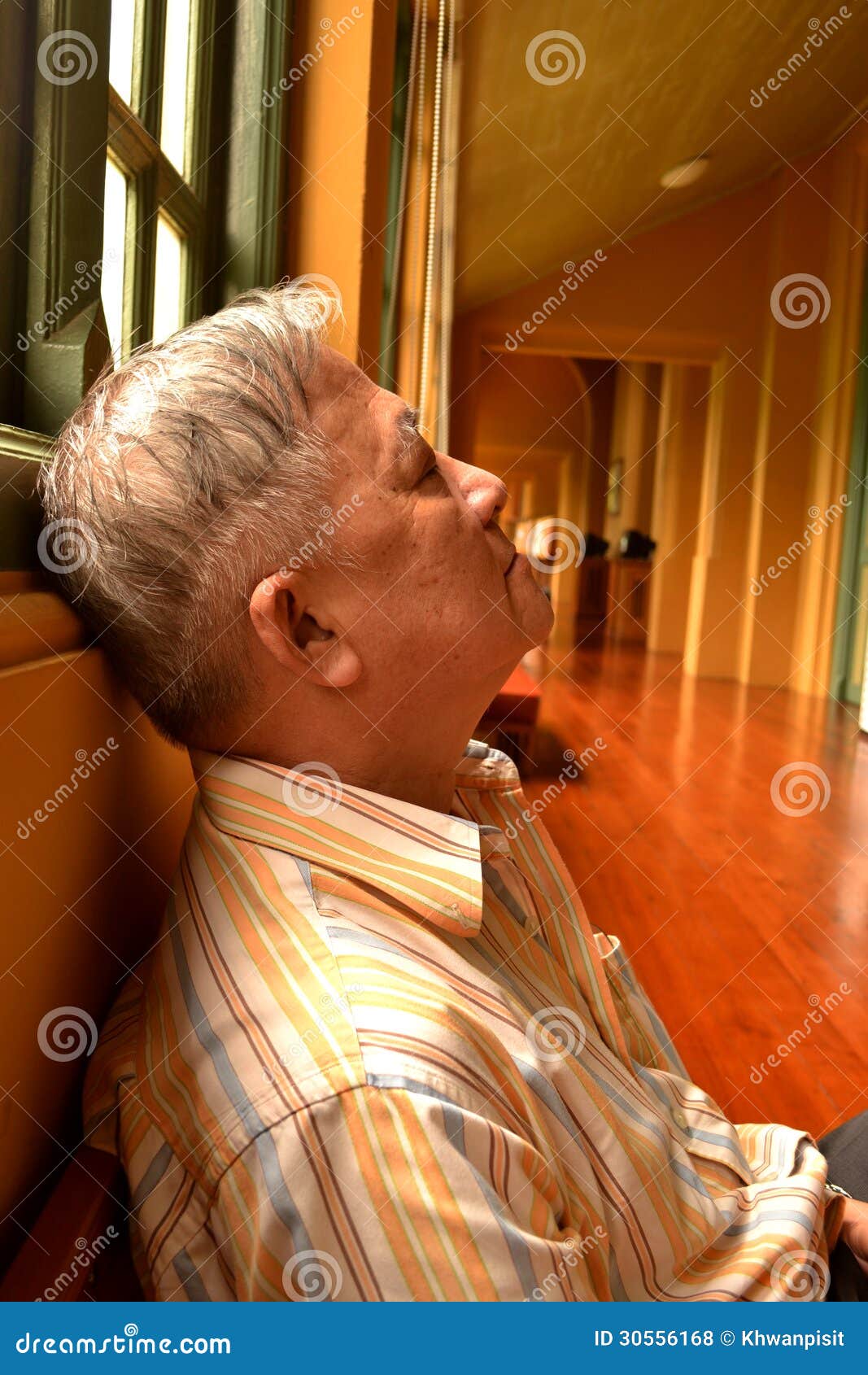 The napping of old man stock photo. Image of chair, human - 30556168