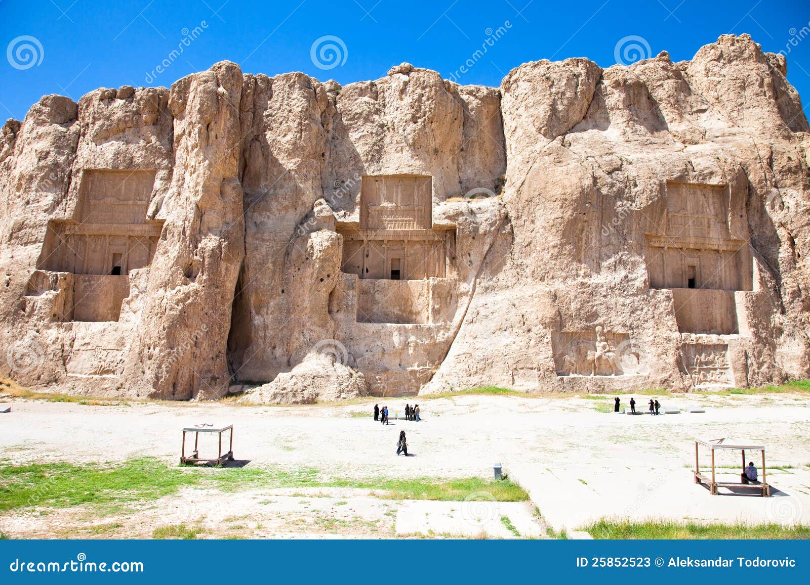 Naqsh-e Rostam, Iran stock image. Image of darius, naqsh - 25852523
