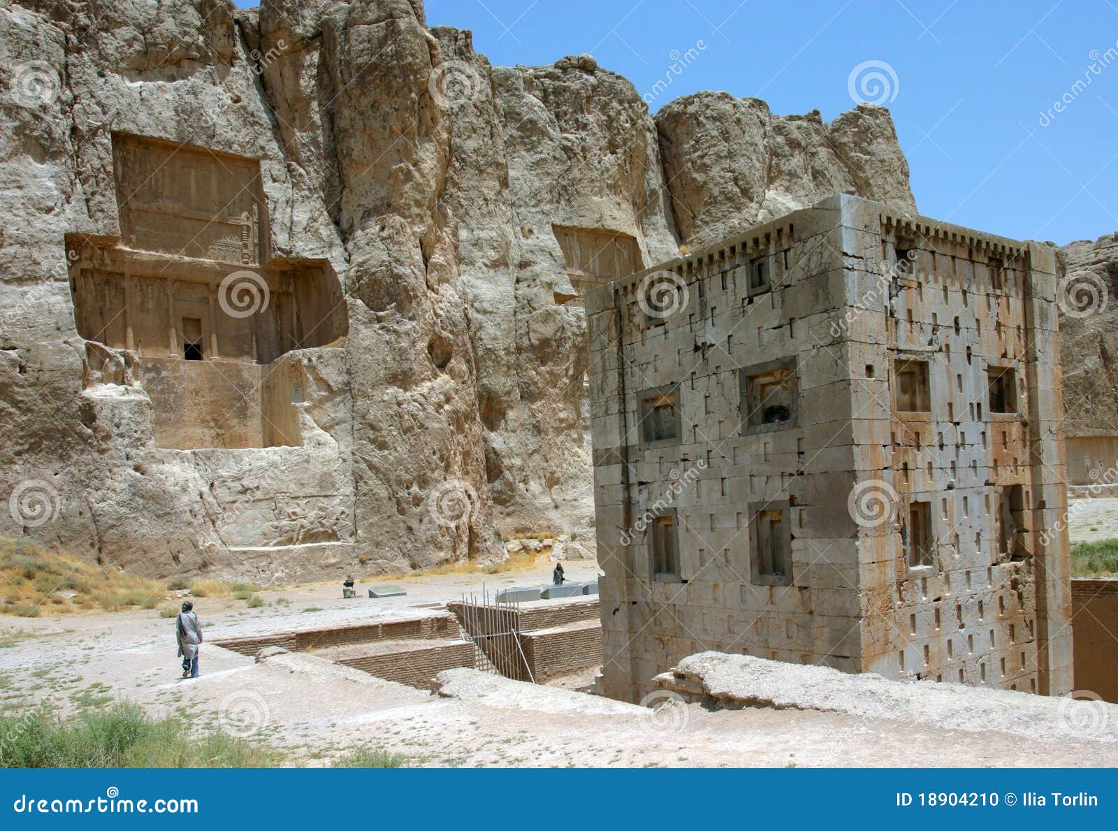 Naqsh-e Rostam, Tombs of Persian Kings, Iran Stock Photo - Image of ...