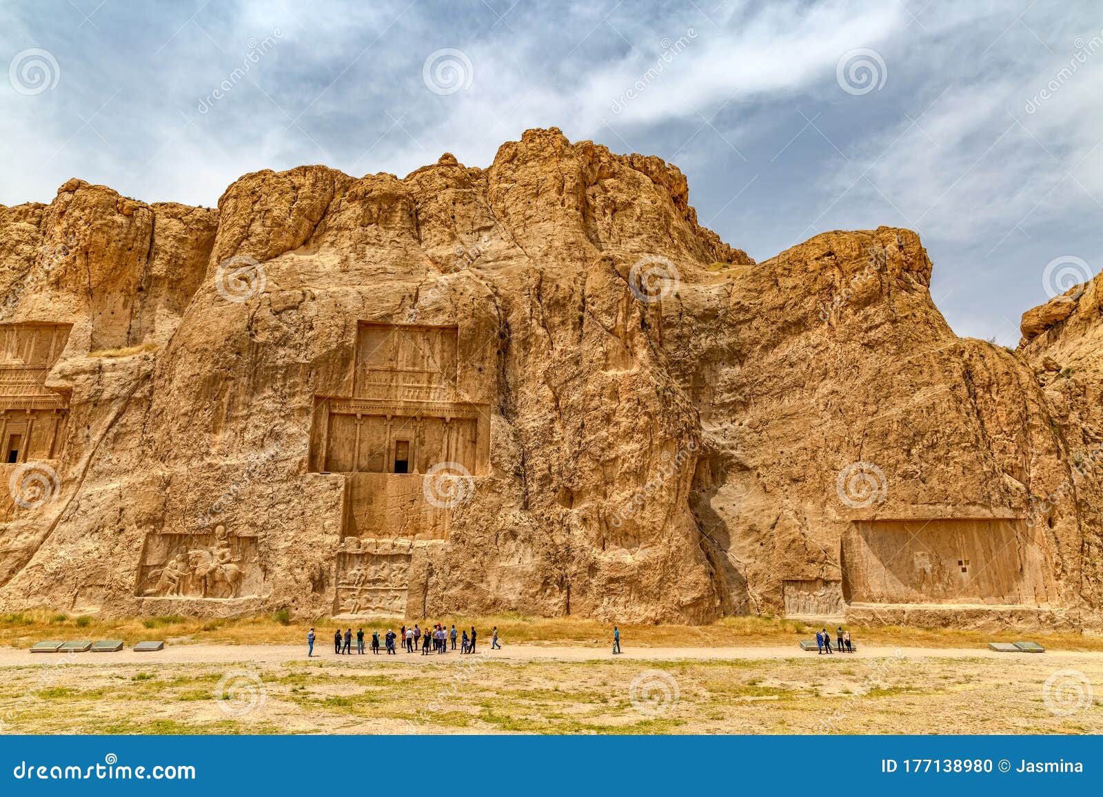 Naqsh-e Rustam Ancient Necropolis Editorial Image - Image of ...