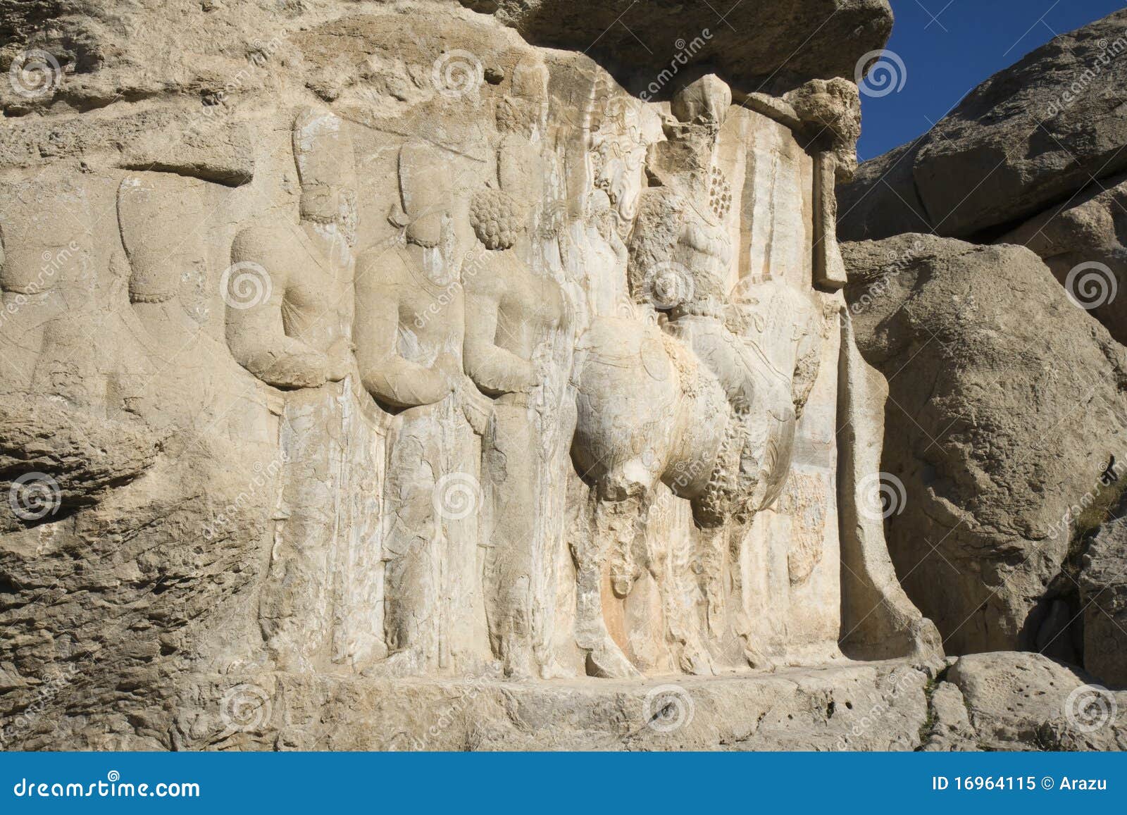 Naqsh-i-Rajab stock image. Image of naqse, sassanid, persia - 16964115