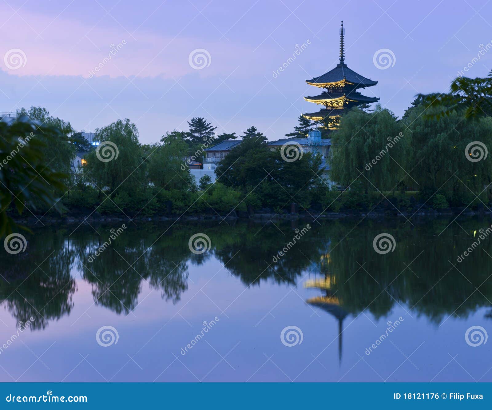 Nara stock photo. Image of dawn, evening, dusk, eastern - 18121176