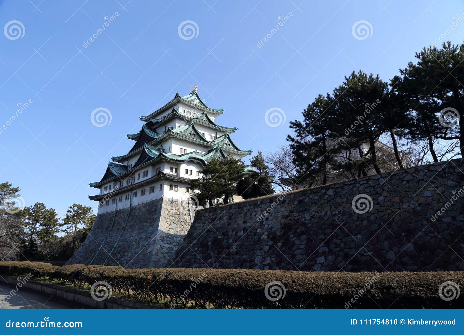 Nara Castle. stock photo. Image of nara, ninja, attraction - 111754810