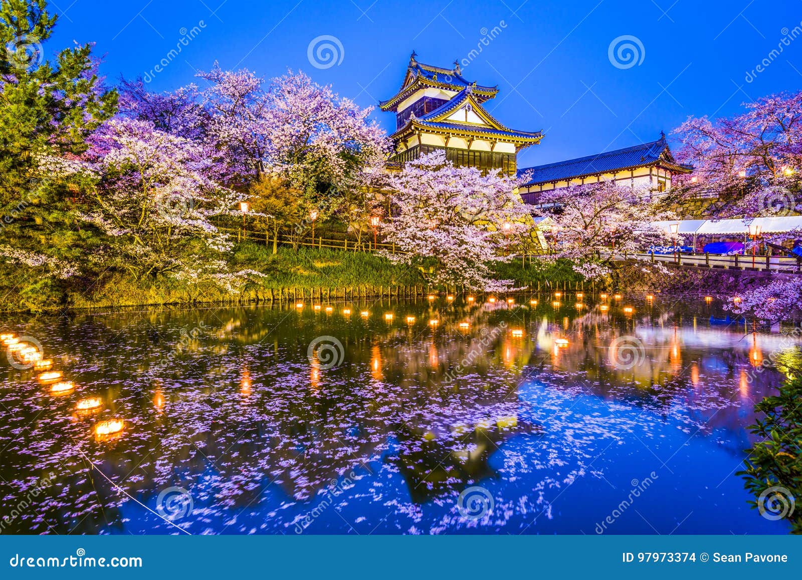 Nara, Japan Castle stock photo. Image of historic, landmark - 97973374