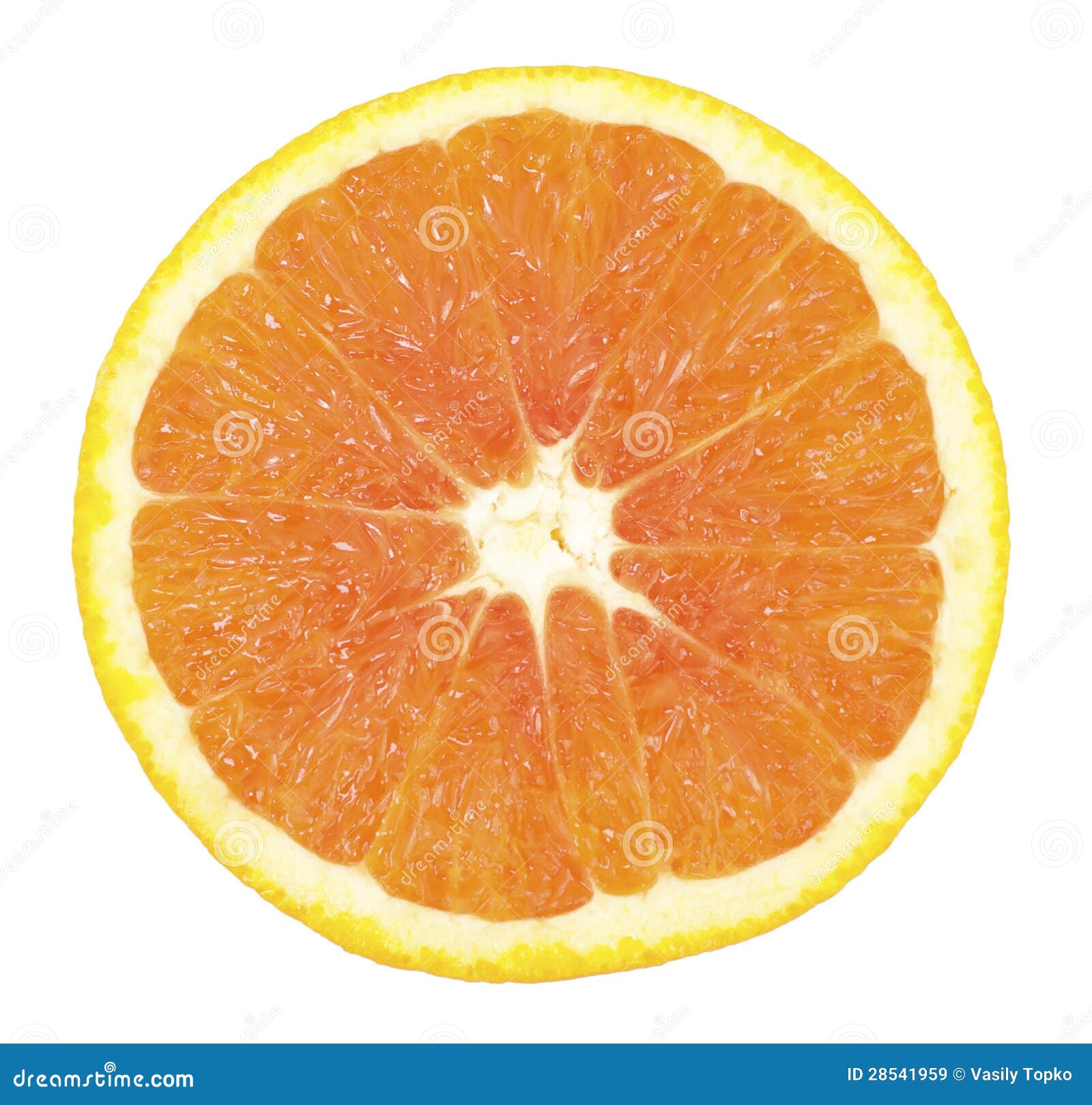Naranja cortada imagen de archivo. Imagen de vegetariano - 28541959