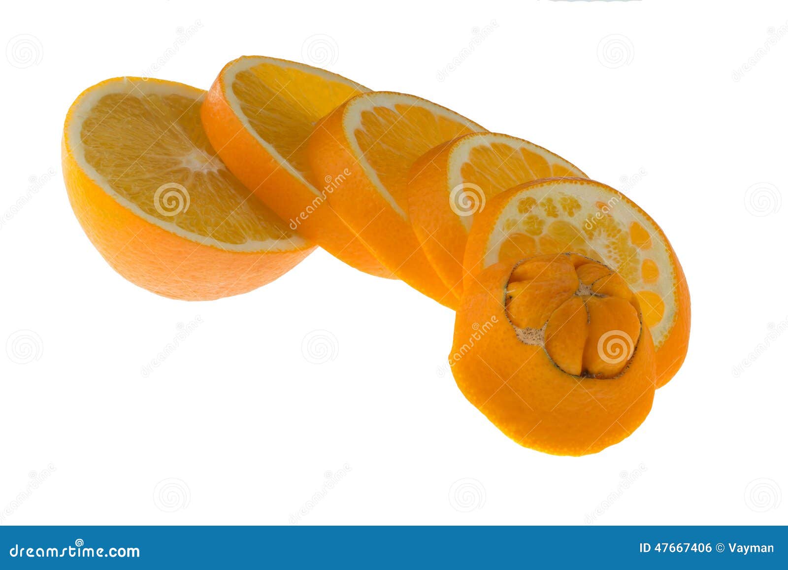 Naranja navel rebanada foto de archivo. Imagen de jugoso - 47667406