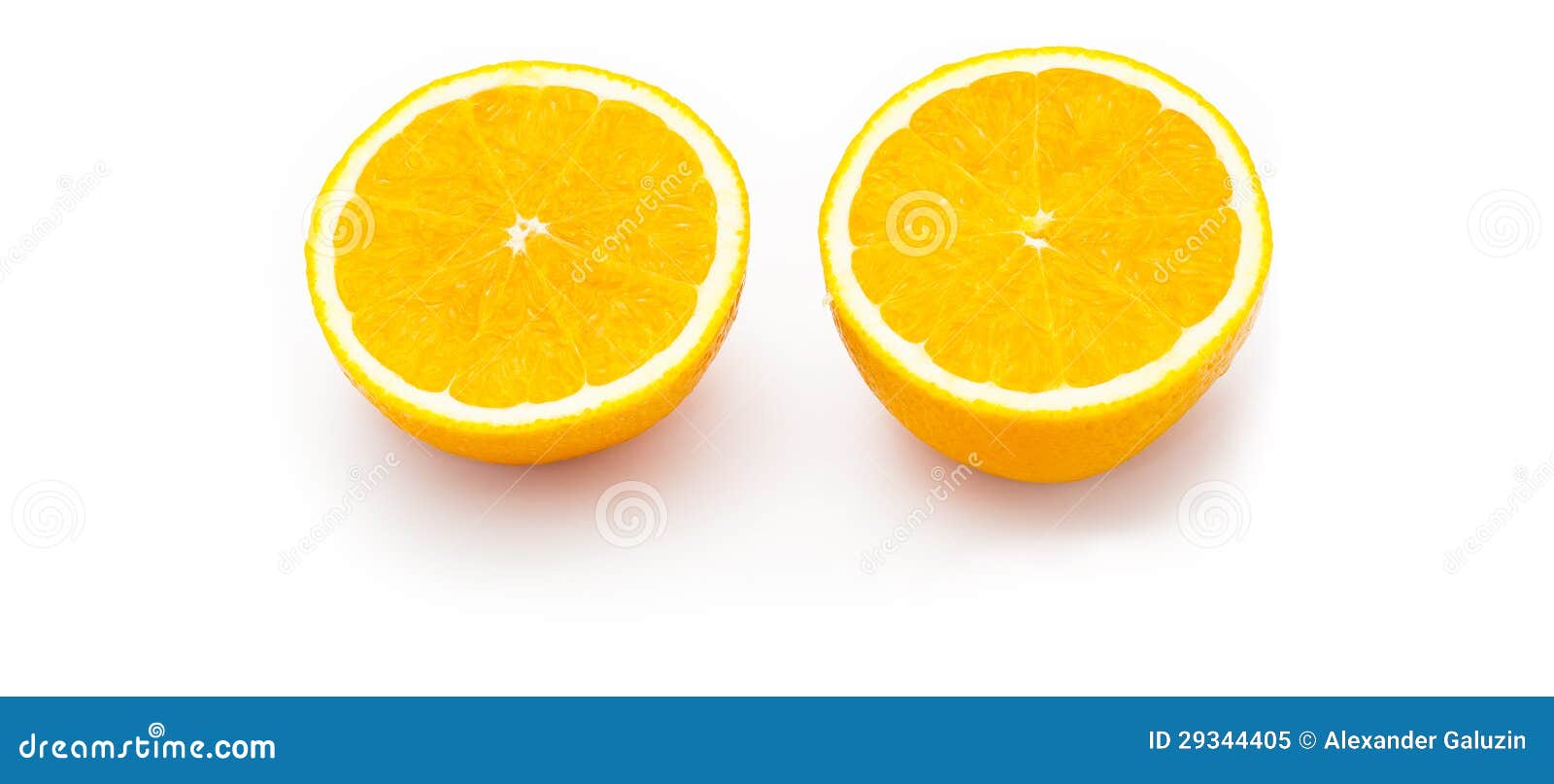 Naranja partida en dos imagen de archivo. Imagen de delicioso - 29344405