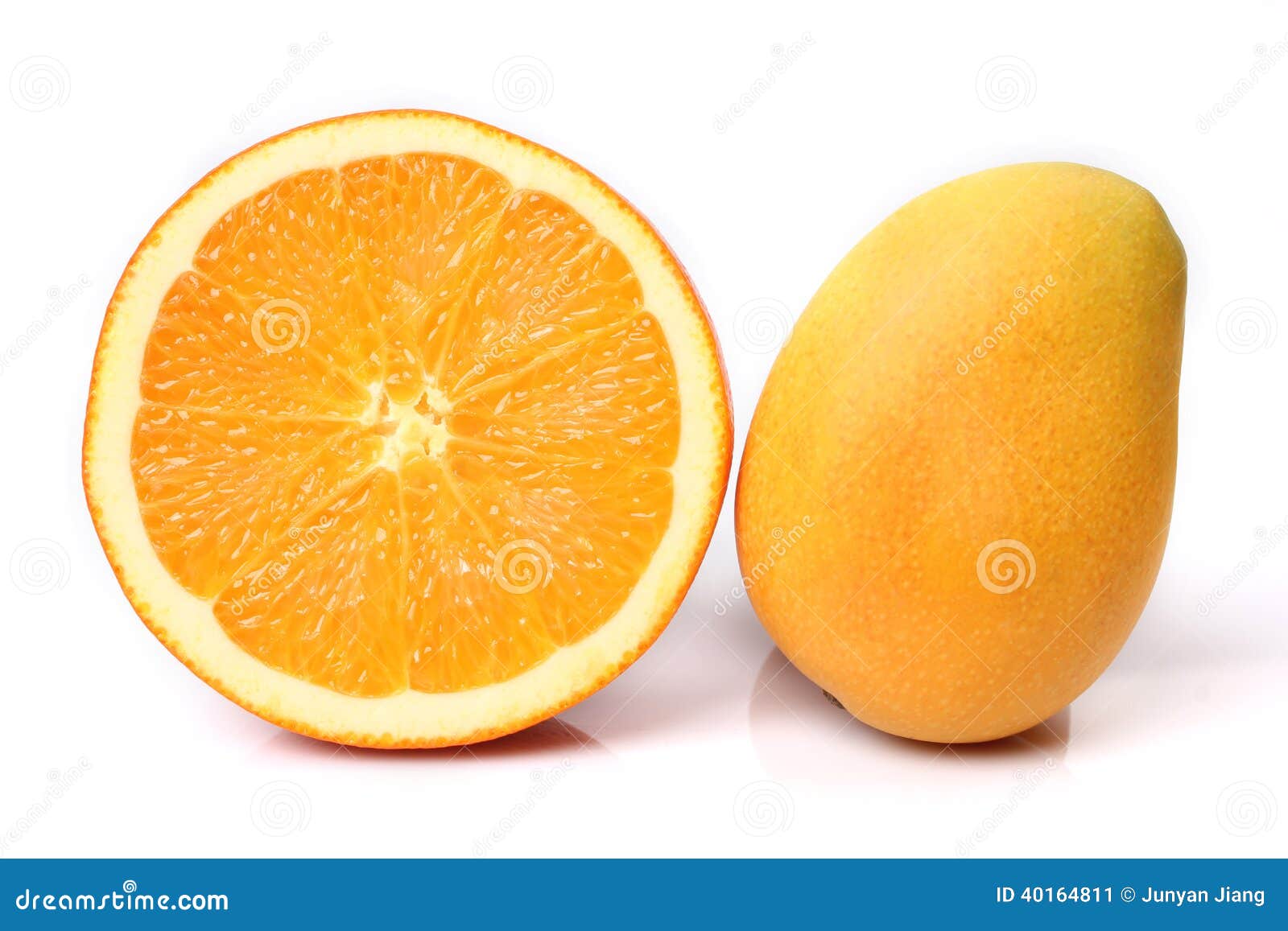 Naranja y mango imagen de archivo. Imagen de fruta, parte - 40164811