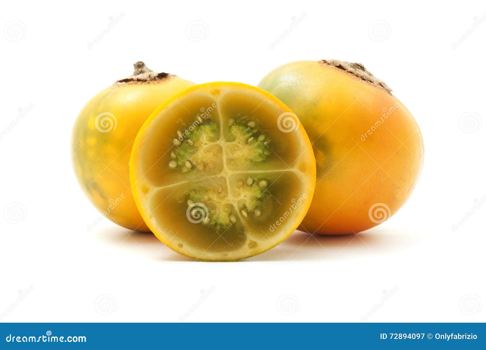 Naranjilla stock image. Image of lulo, isolated, life - 72894097