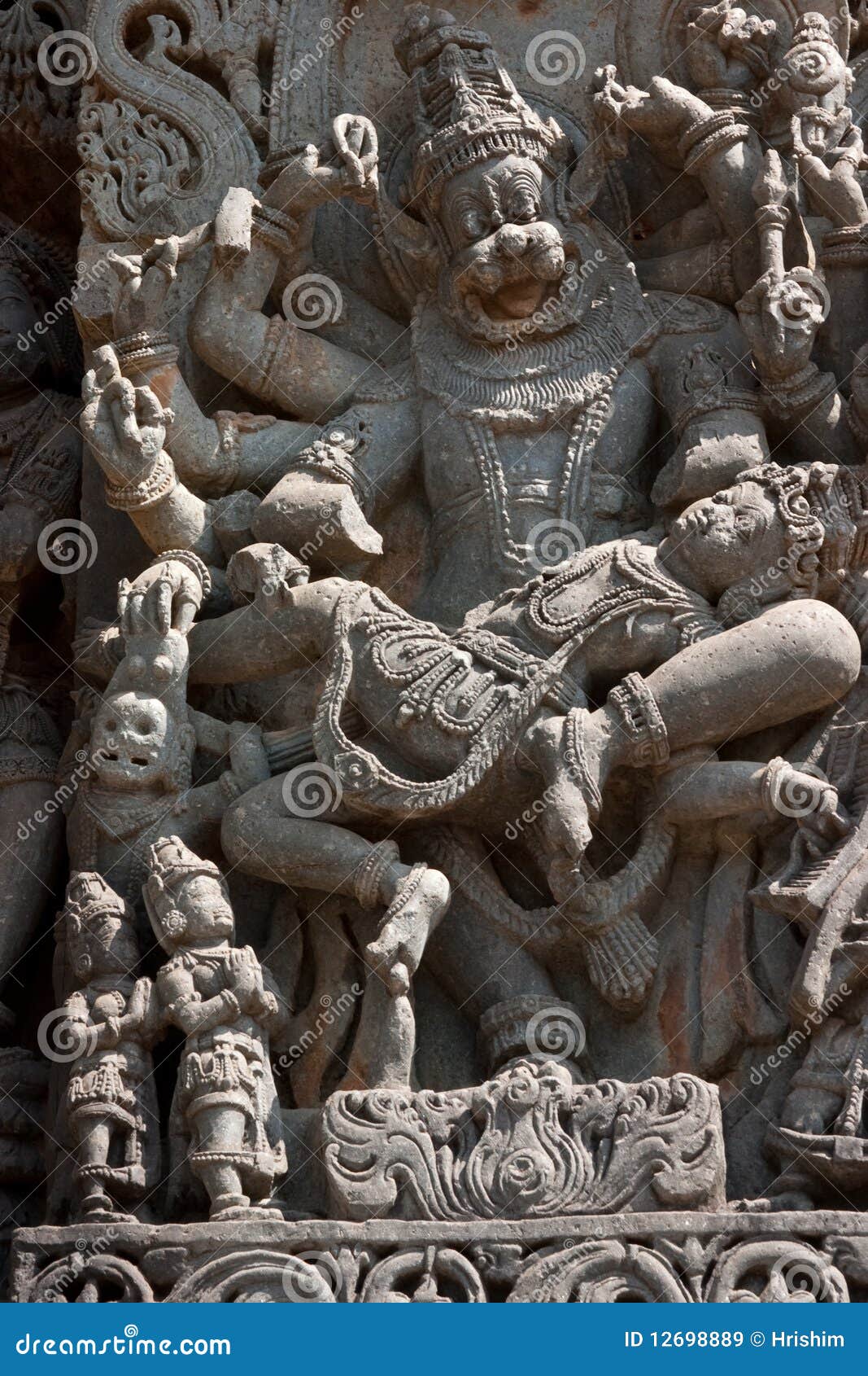 Narasimha Statue Royalty-Free Stock Photo | CartoonDealer.com #12698889