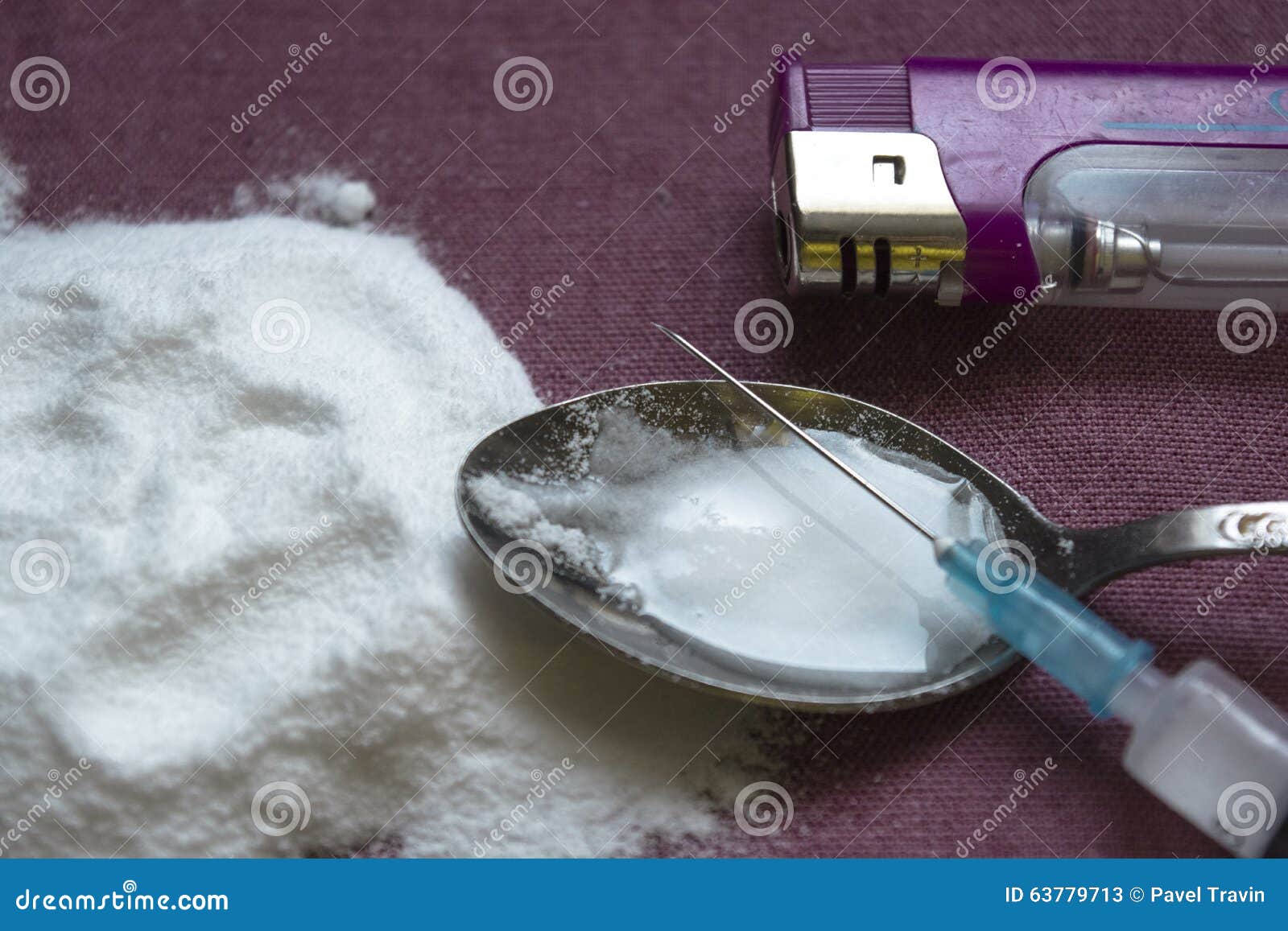 Narcotics stock image. Image of lighter, preparation - 63779713