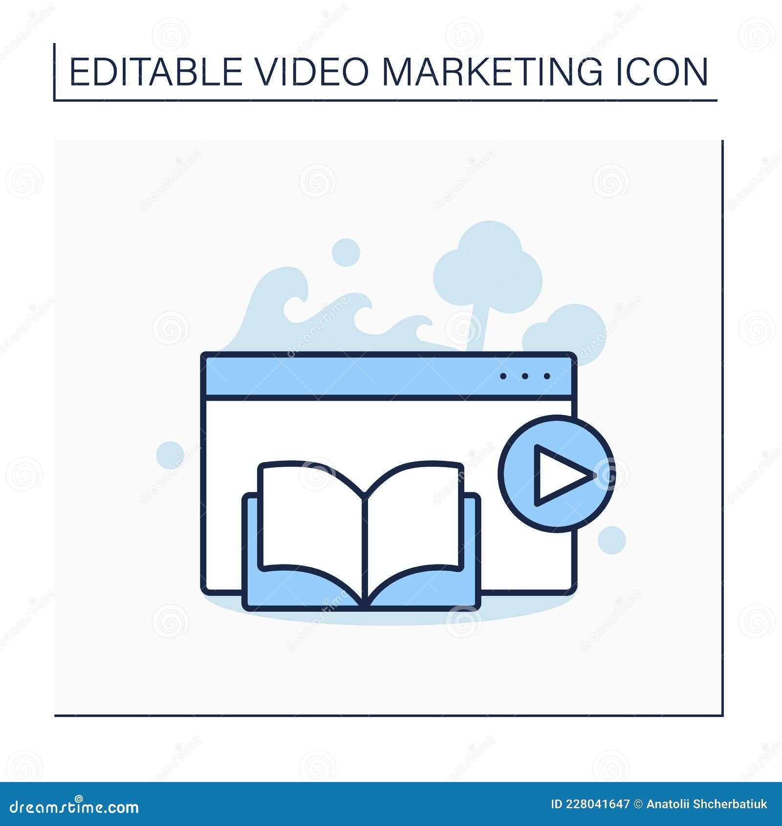 Narrative Line Icons Collection. Storytelling, Plot, Perspective ...