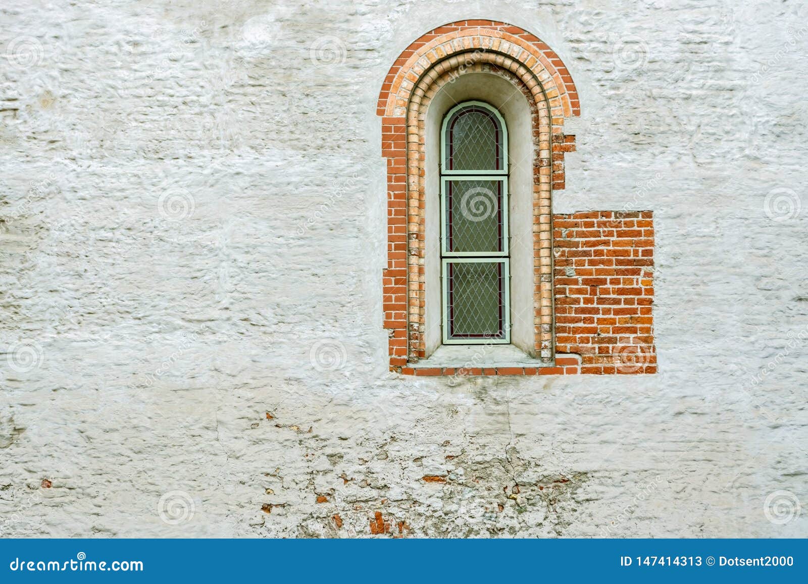 Narrow arched window stock image. Image of historical - 147414313