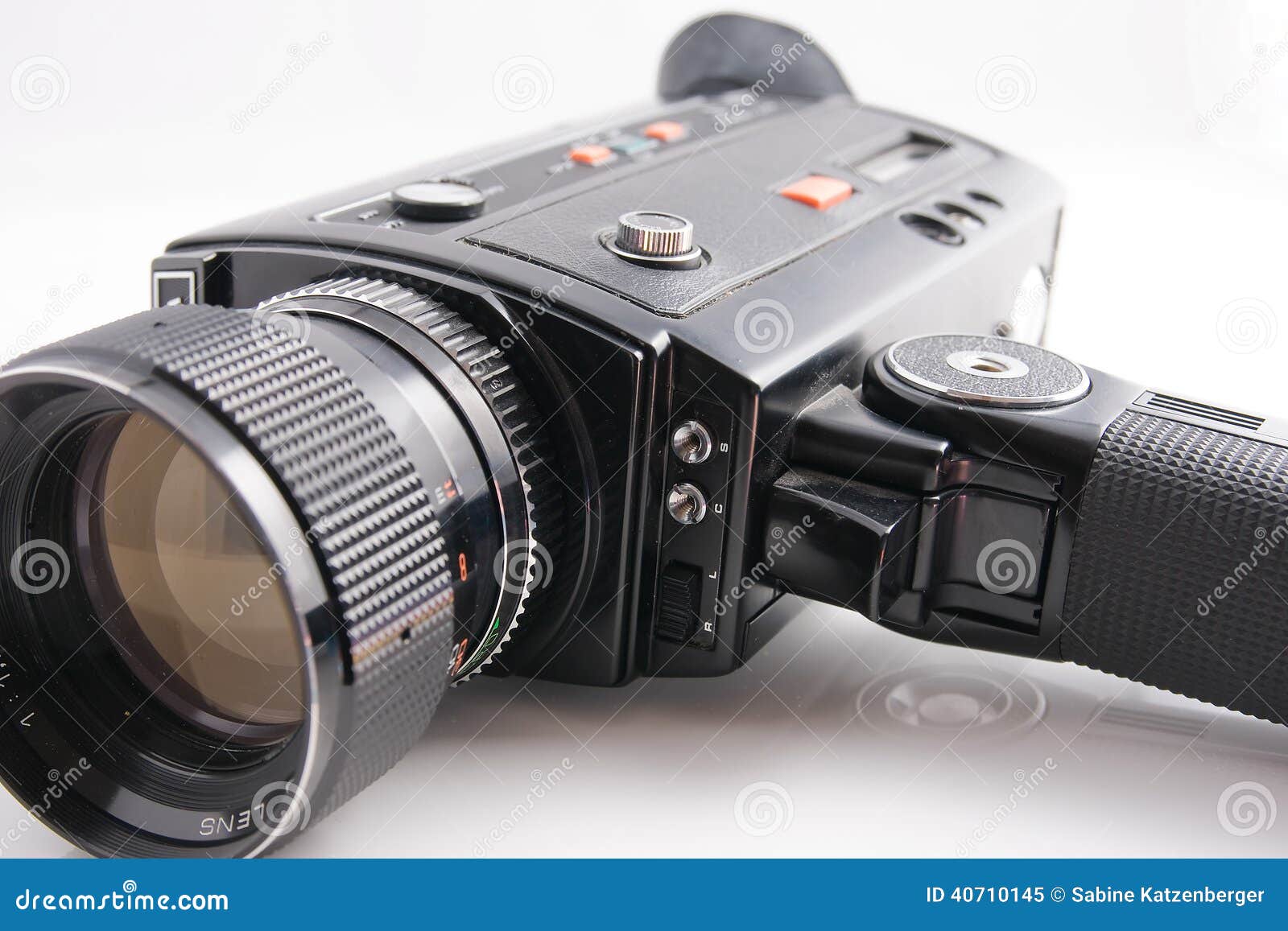 Narrow film camera stock image. Image of hardware, product - 40710145
