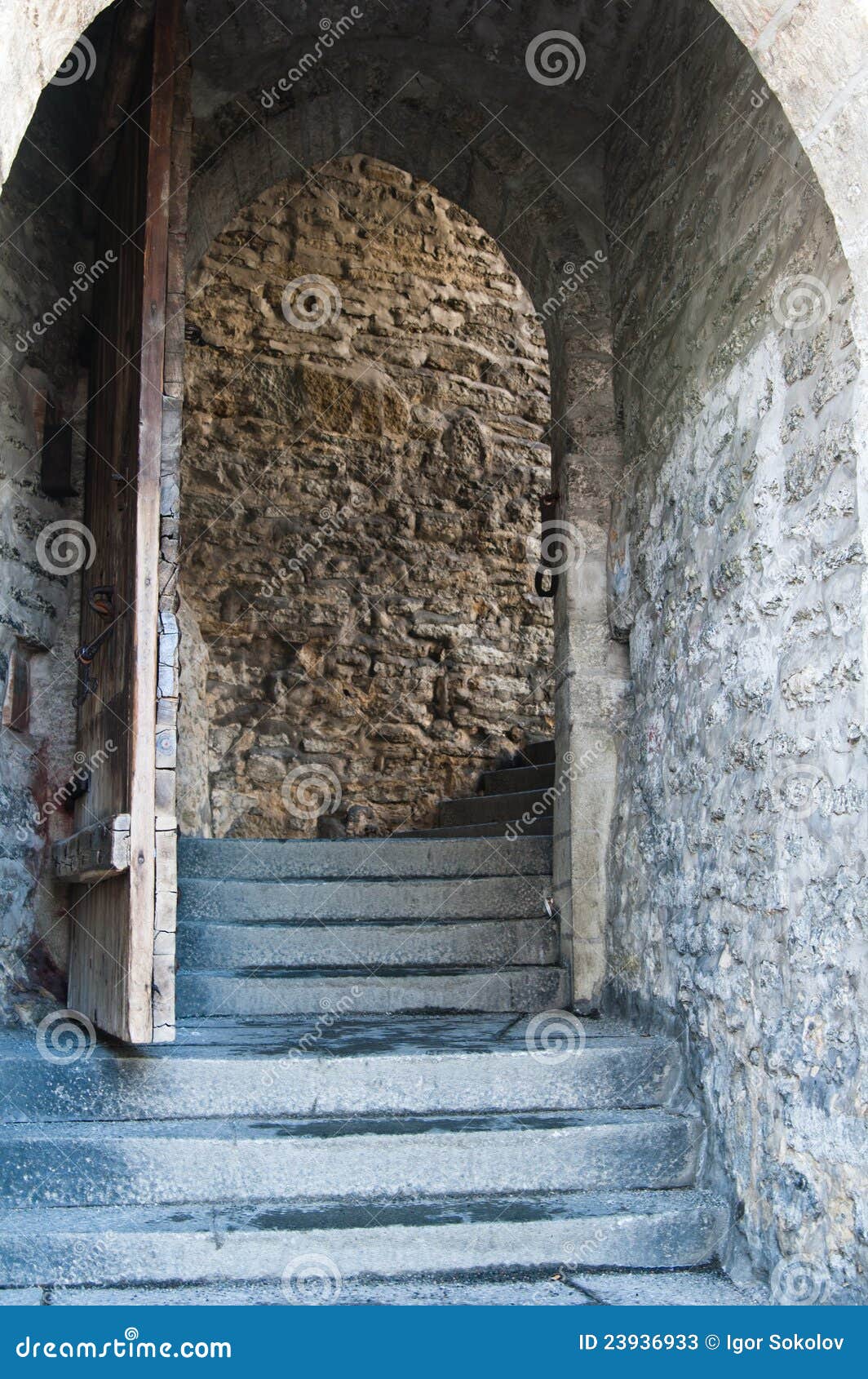 Narrow gate stock image. Image of capital, facade, cobbles - 23936933