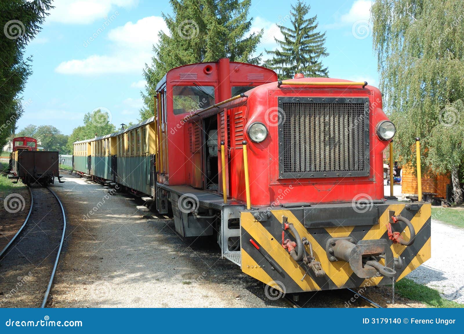Narrow-gauge Railway stock photo. Image of hungary, narrow - 3179140