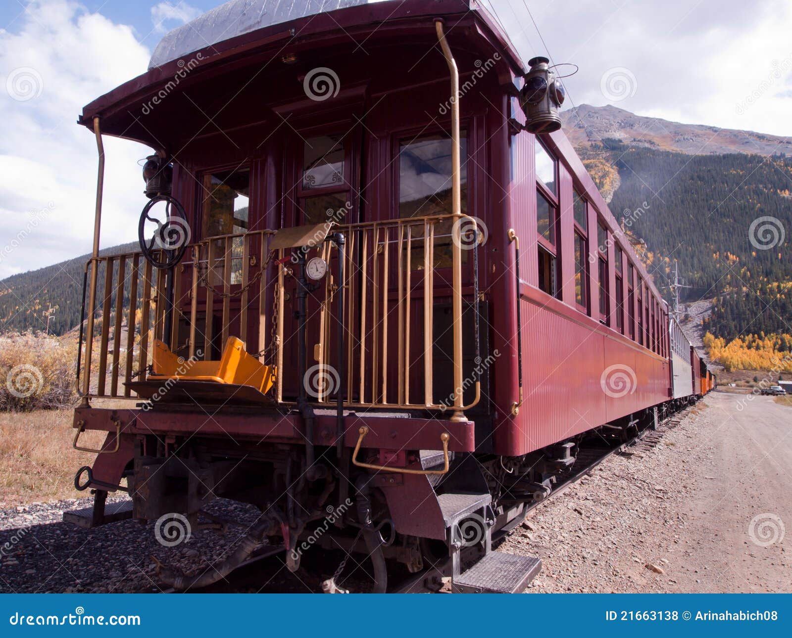 Narrow Gauge Train stock photo. Image of united, silverton - 21663138