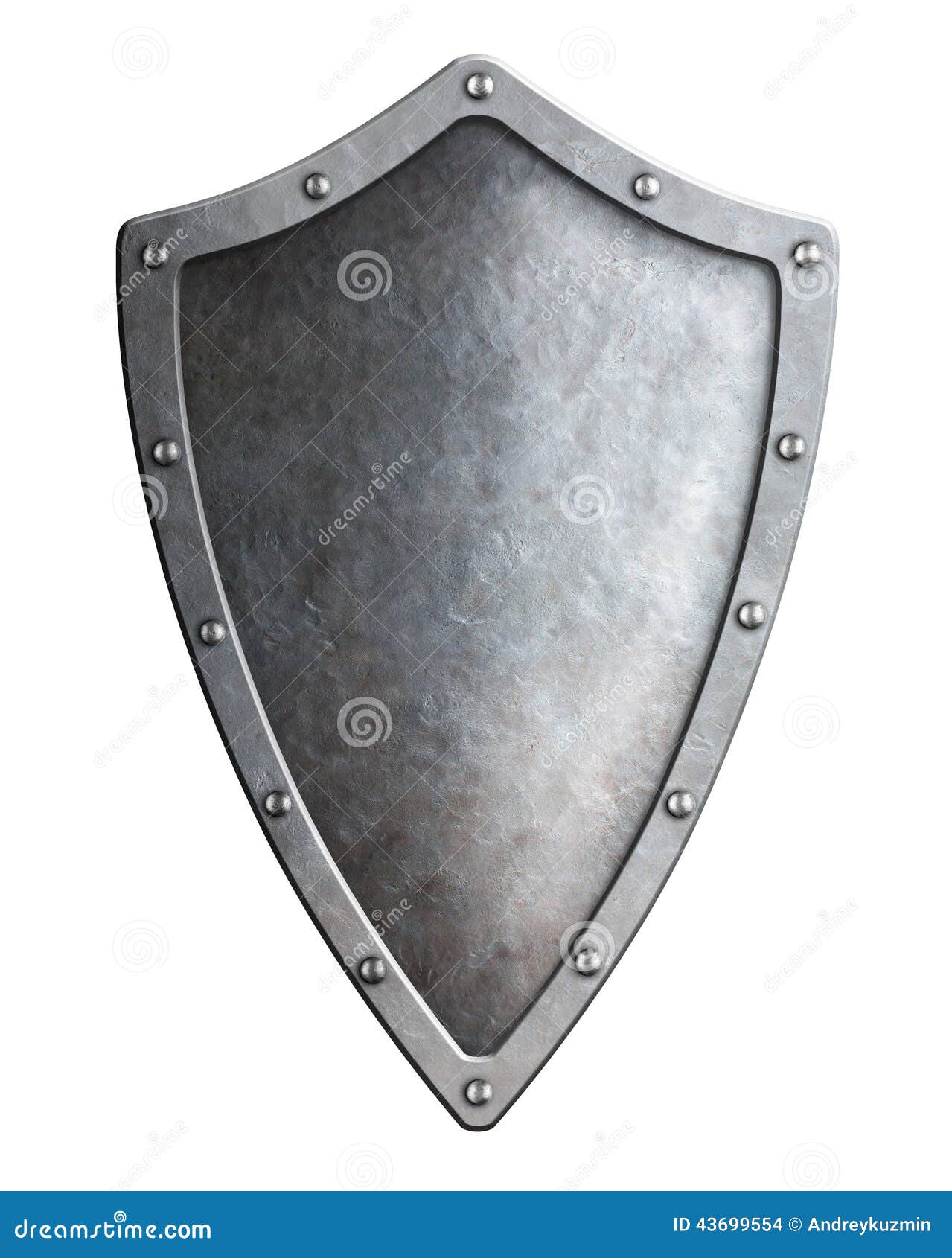 Medieval Metal Shield And Two Crossed Blades Royalty-Free Stock Image ...