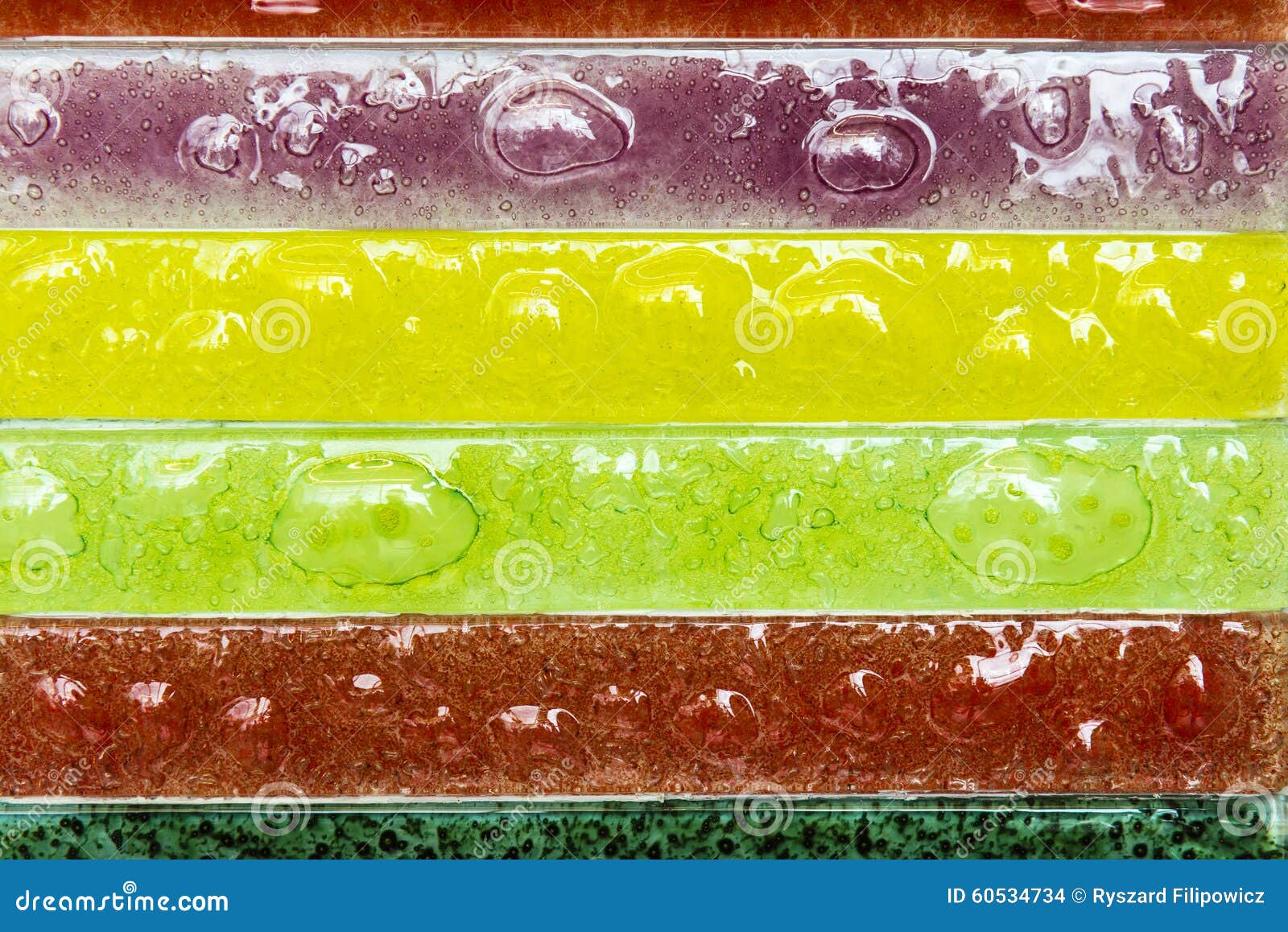 Narrow Rectangular Strips of Artistic Glass Stock Photo - Image of ...