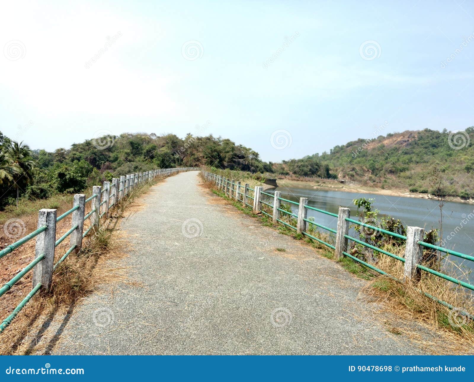 Narrow road stock photo. Image of water, road, narrow - 90478698