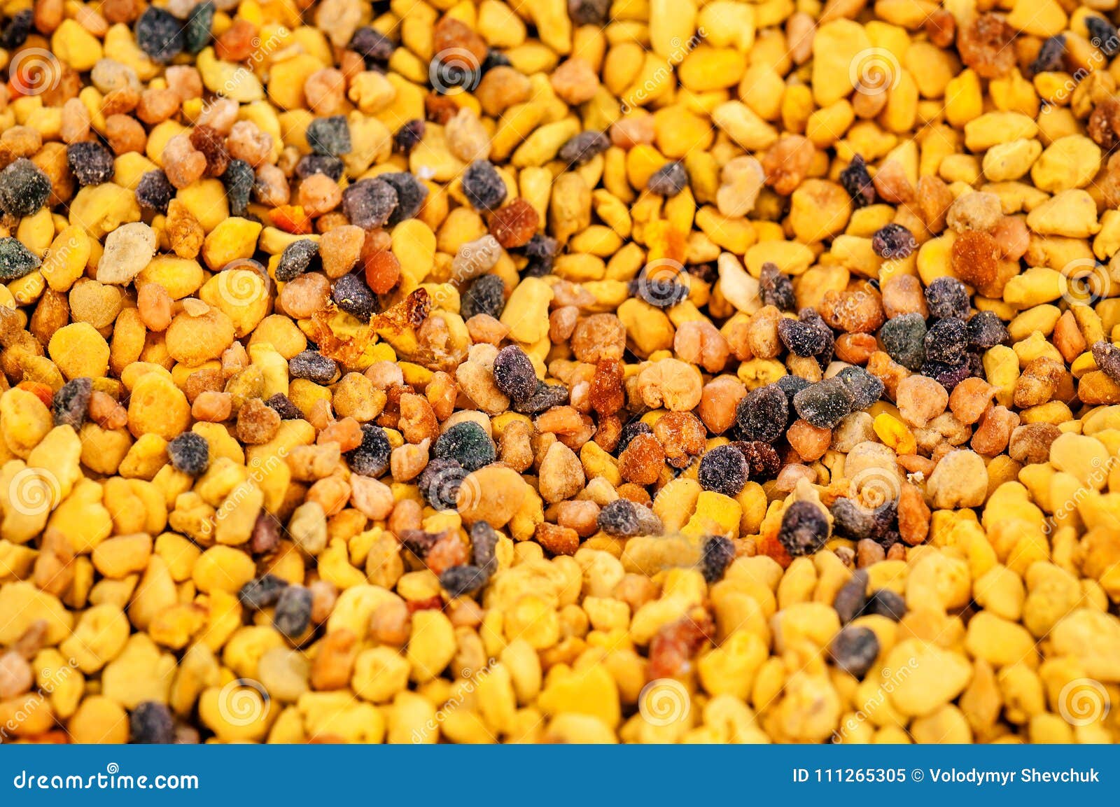 Narural bee pollen texture stock image. Image of closeup - 111265305