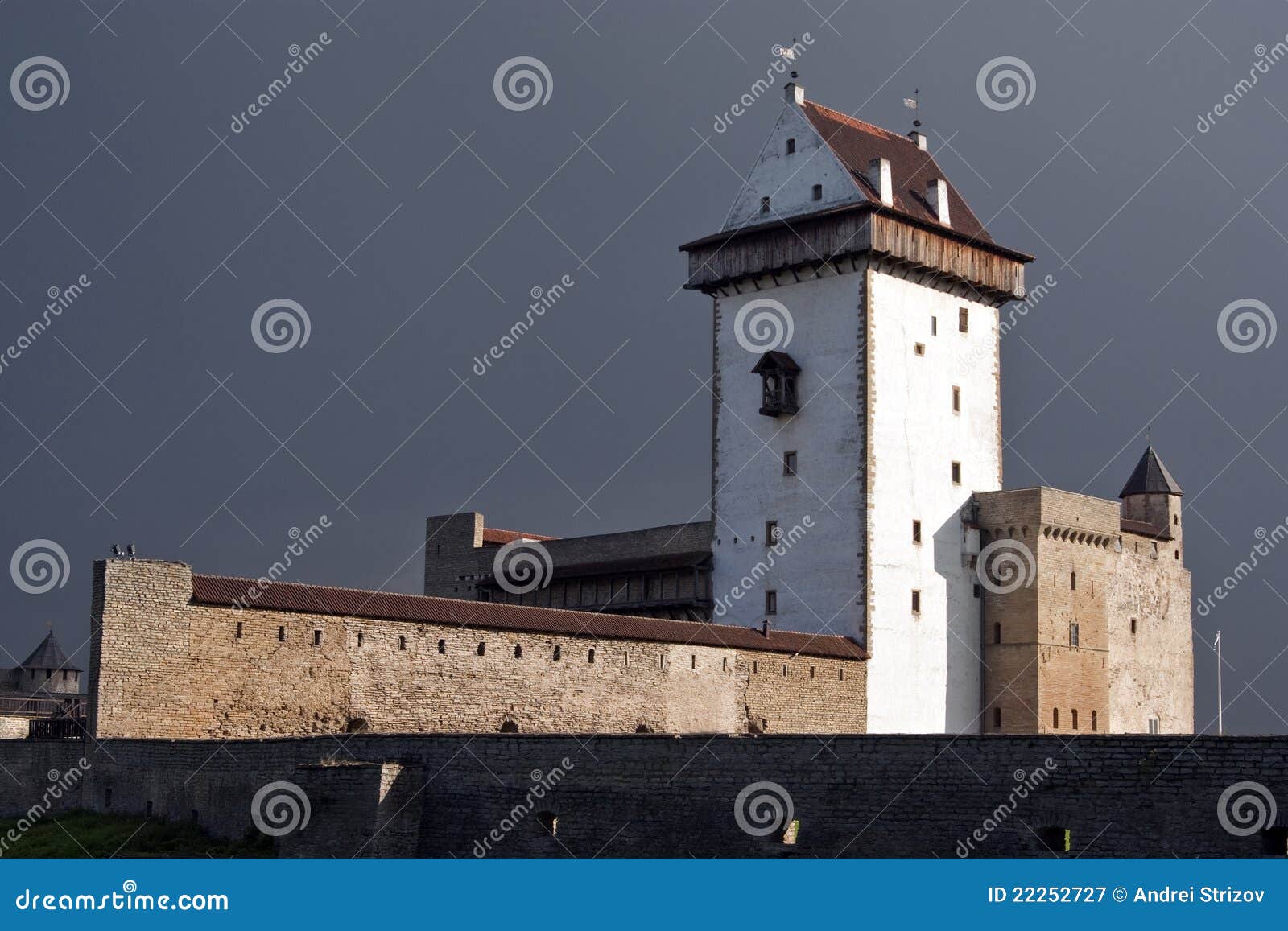 Narva Herman castle. stock image. Image of narva, ancient - 22252727