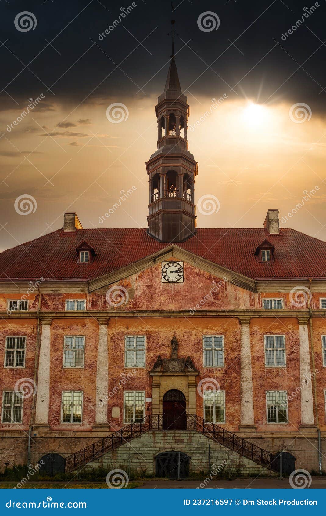 Narva Town Hall stock image. Image of historical, baltic - 237216597