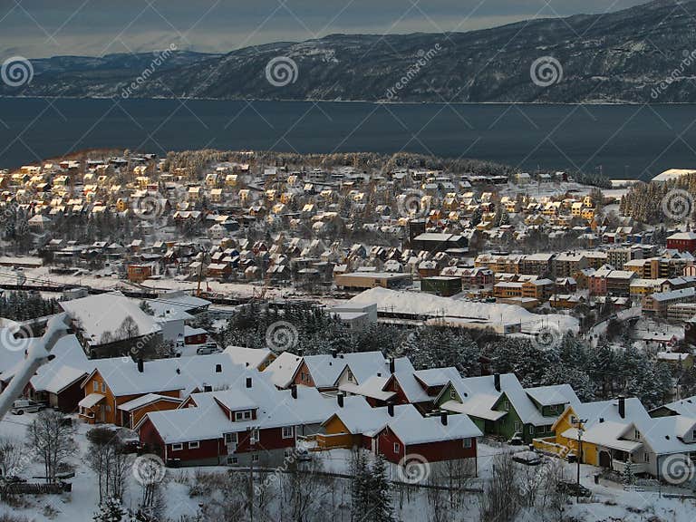 Narvik stock photo. Image of colour, church, narvik, view - 2202750