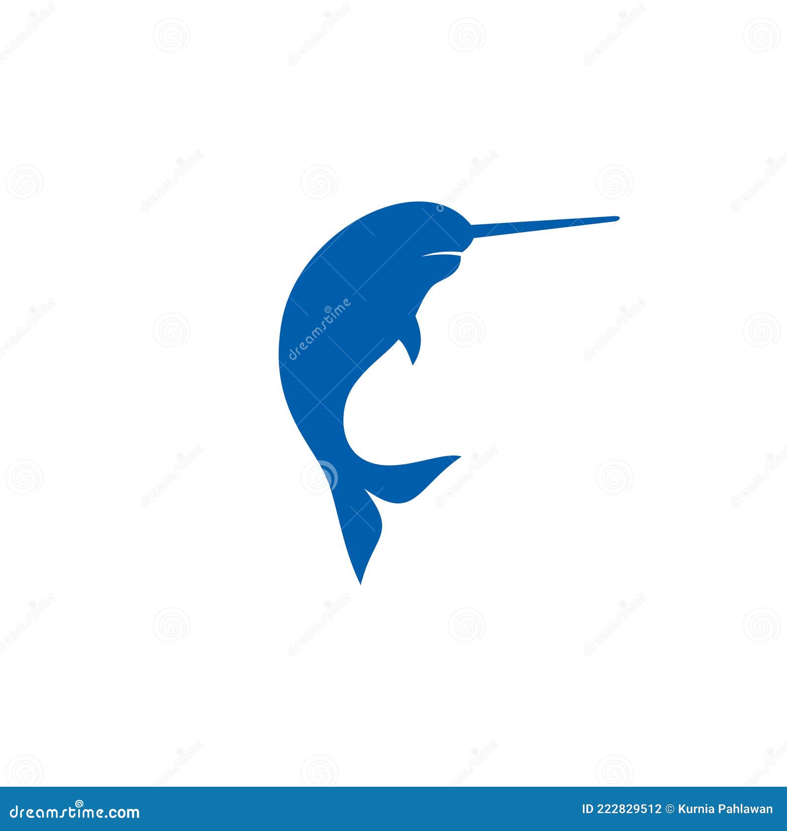 Narwhal Logo , Animal Logo Vector Stock Illustration - Illustration of ...