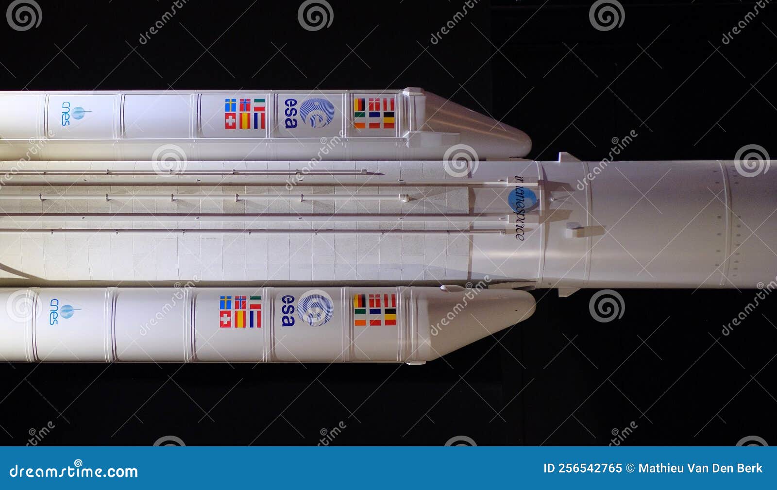 Nasa Esa Rocket in Space at the Space Expo Editorial Image - Image of ...