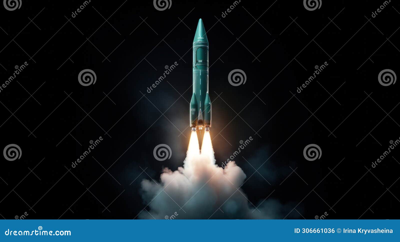 Nasa Launches Rocket into Space without Any Launchpad Stock Photo ...