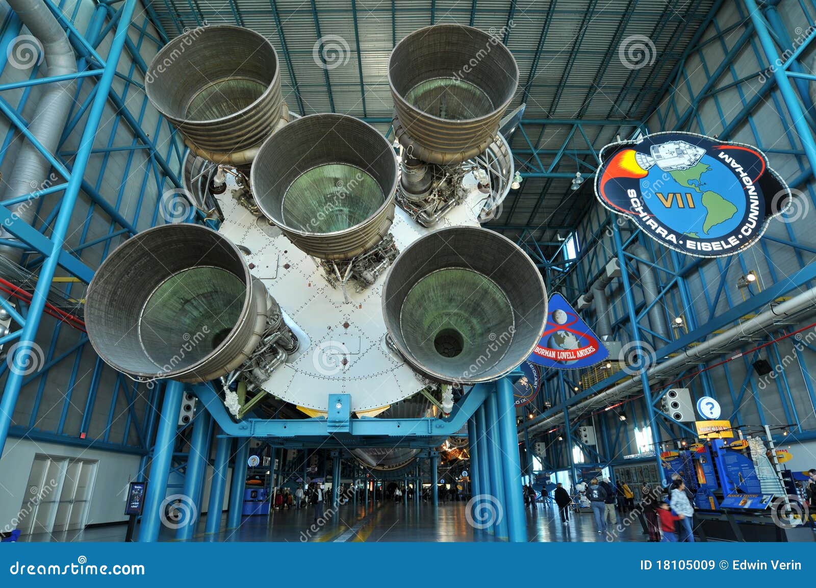 NASA Saturno V Rocket imagen de archivo editorial. Imagen de ...