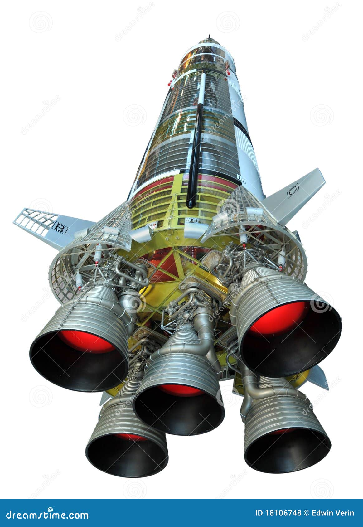 NASA Saturno V Rocket foto de stock editorial. Imagem de aterragem ...