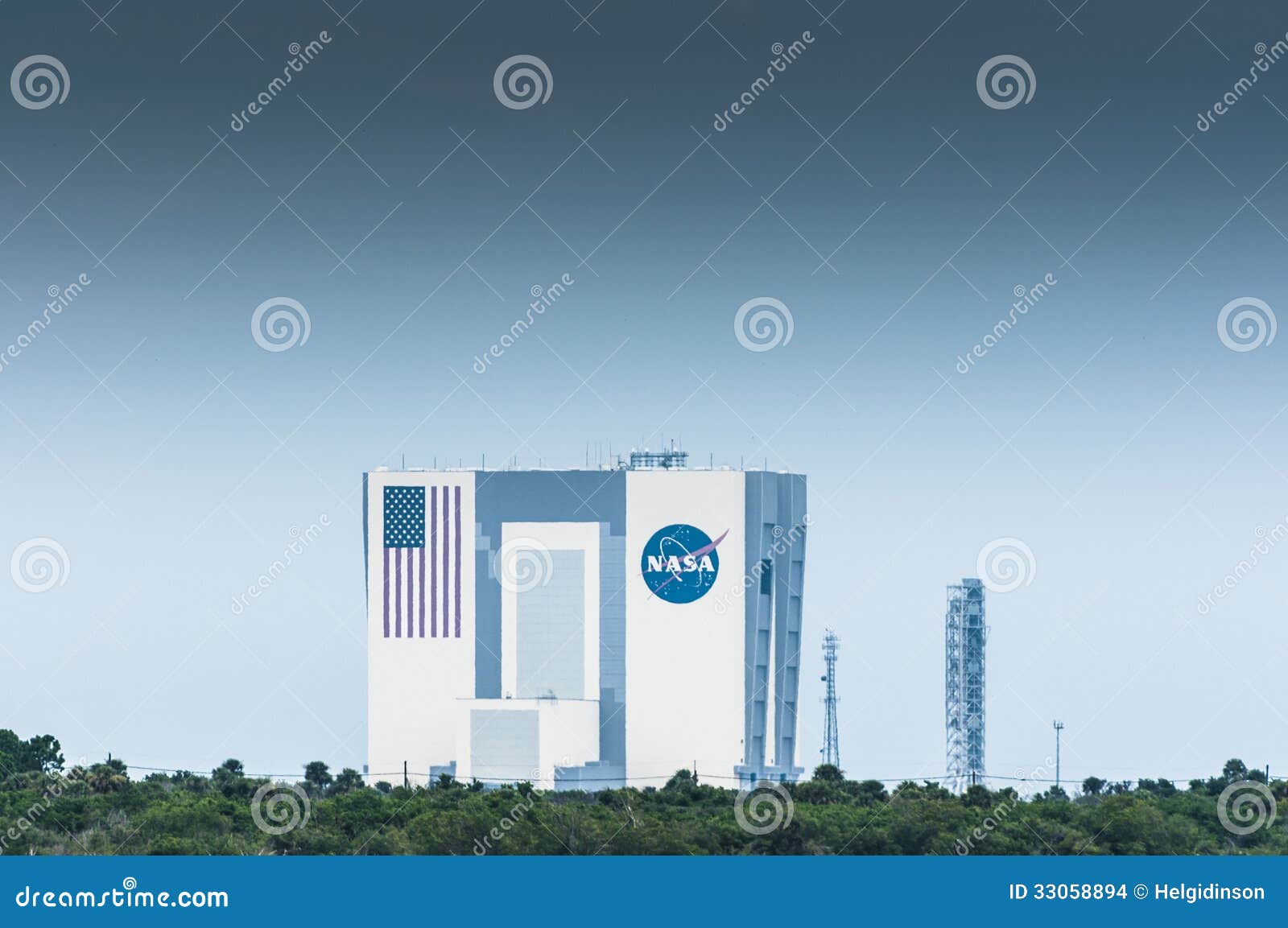 NASA VAB imagen de archivo editorial. Imagen de lanzamiento - 33058894