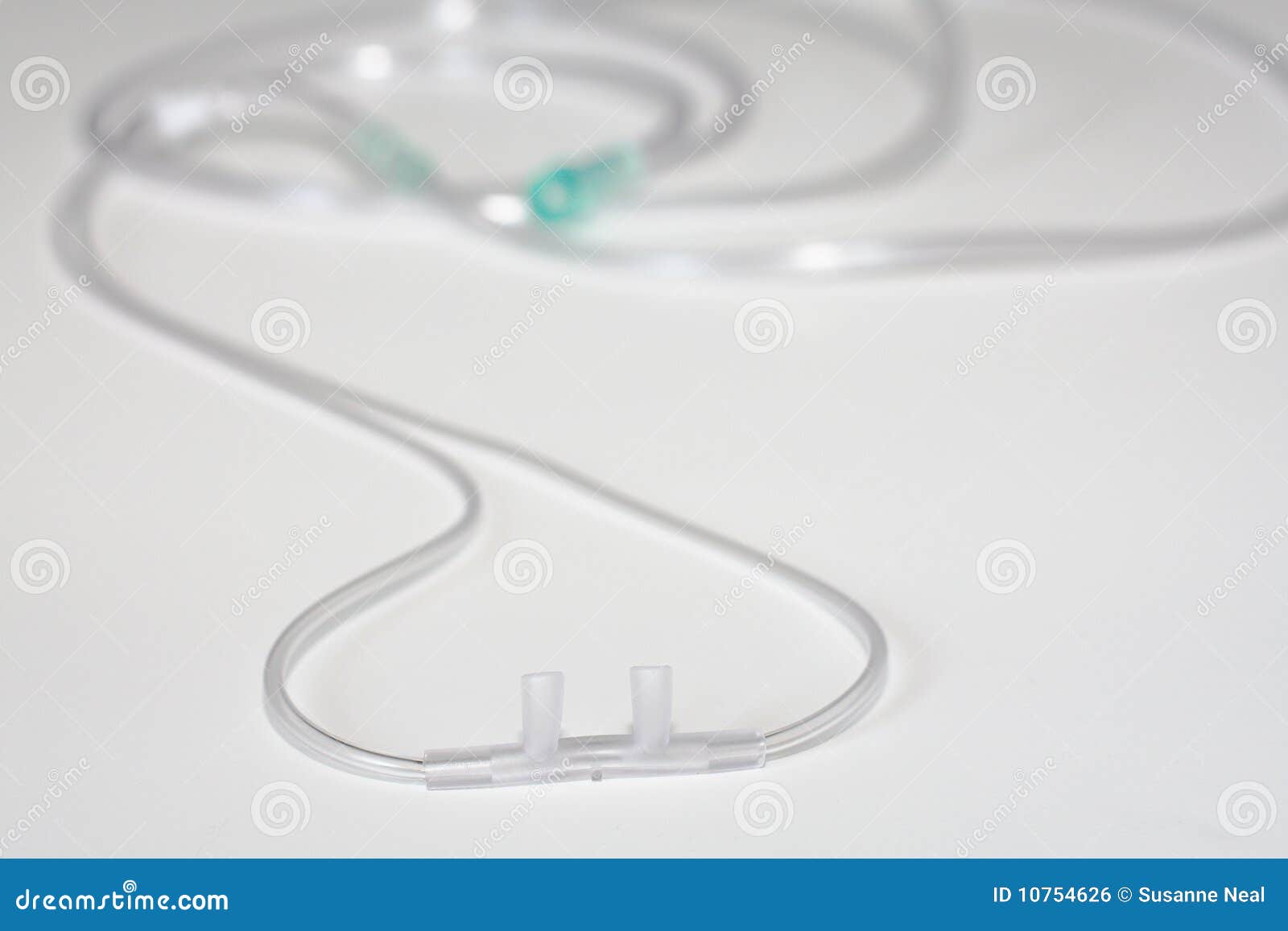 Nasal Cannula for Oxygen Delivery Stock Photo - Image of cannula ...