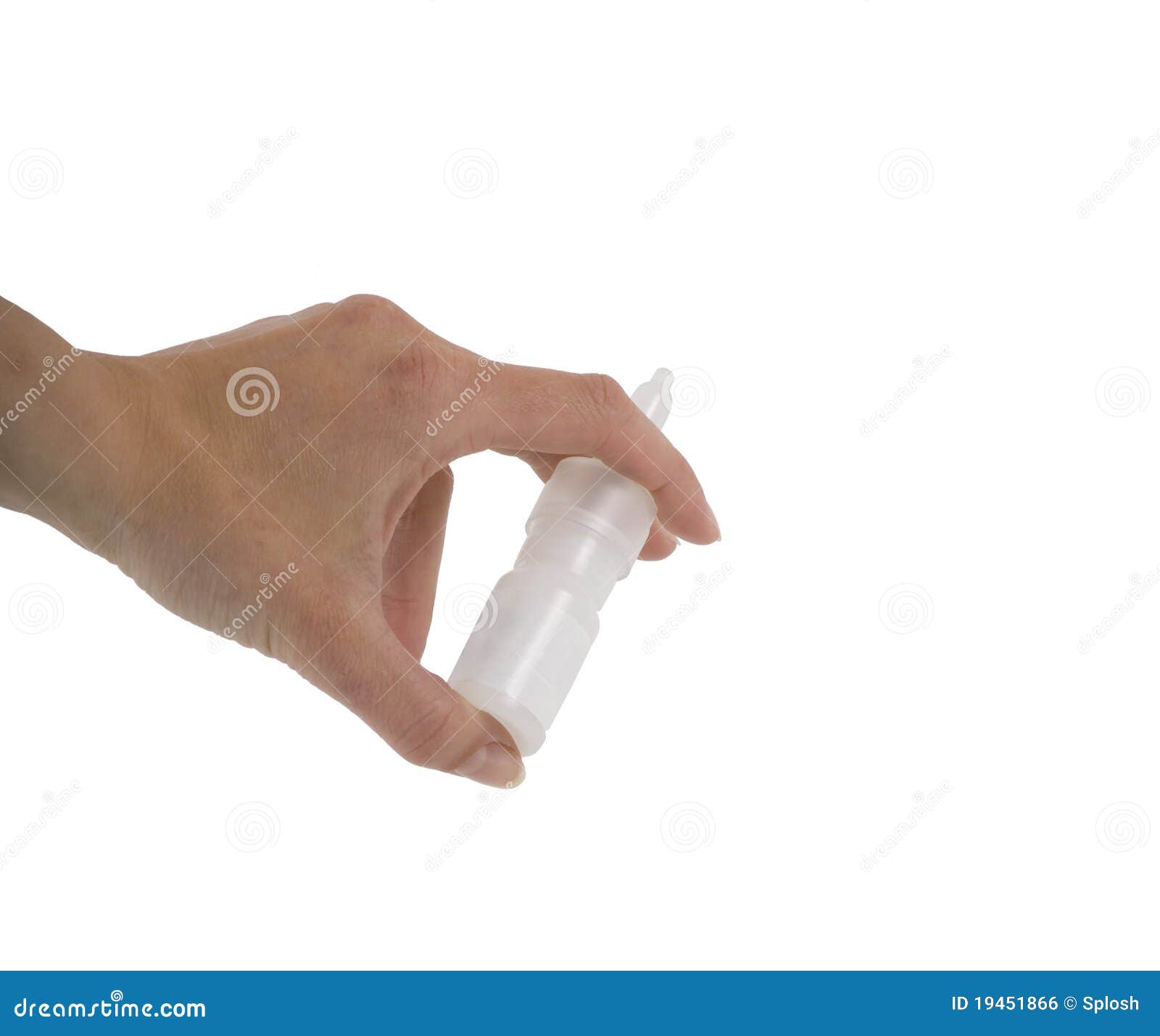 Nasal spray stock photo. Image of medicament, spray, allergies - 19451866