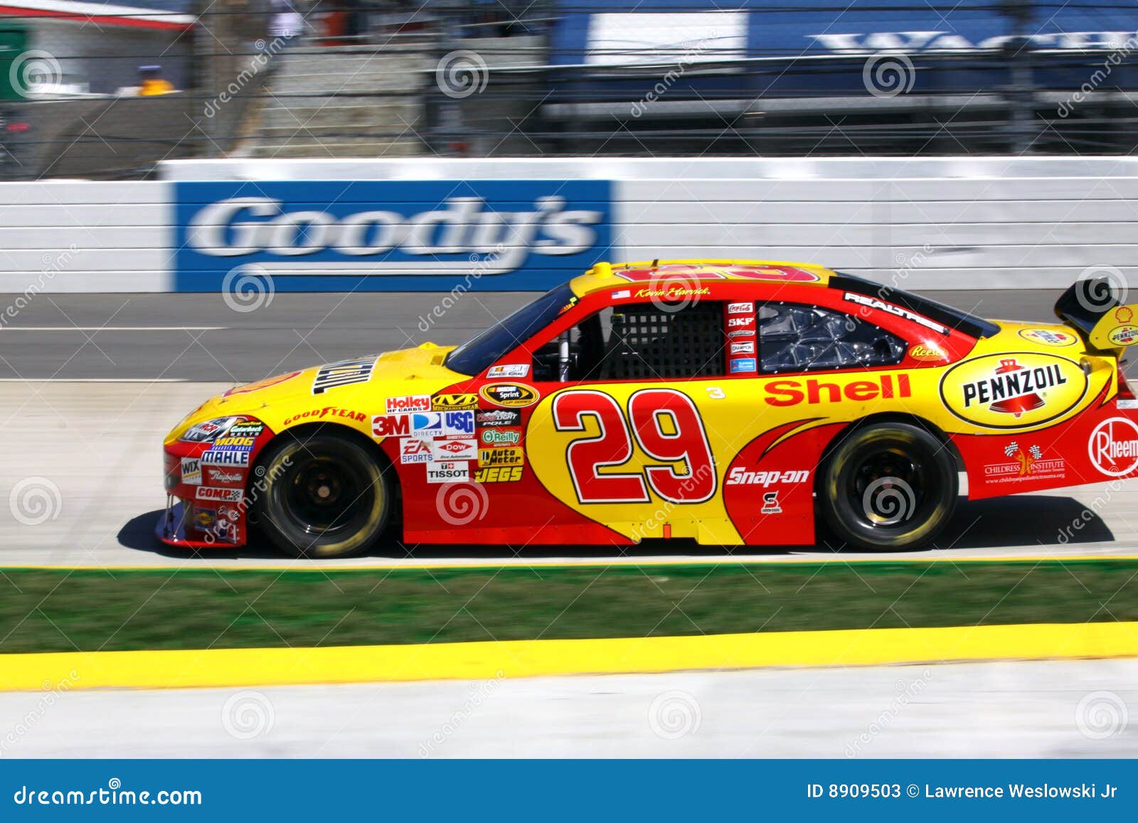 NASCAR 09 - Harvick at Martinsville Editorial Stock Photo - Image of ...