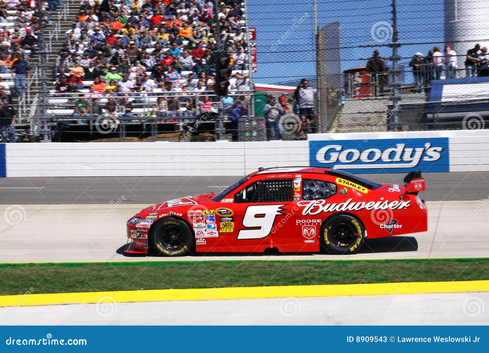 NASCAR 09 - Kahne at Martinsville Editorial Stock Photo - Image of ...