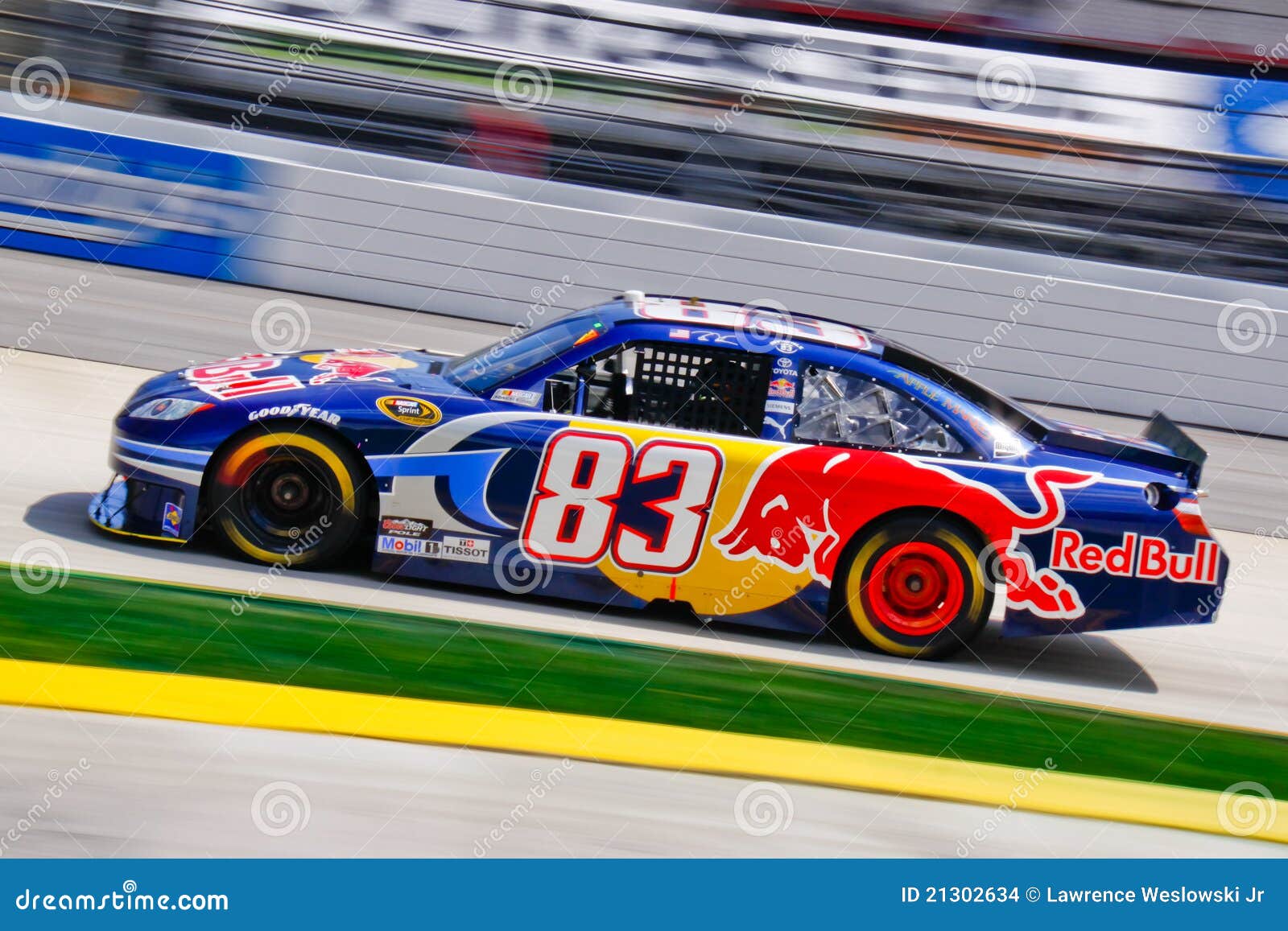 NASCAR 10 - Red Bull Fast! editorial stock image. Image of chevrolet ...