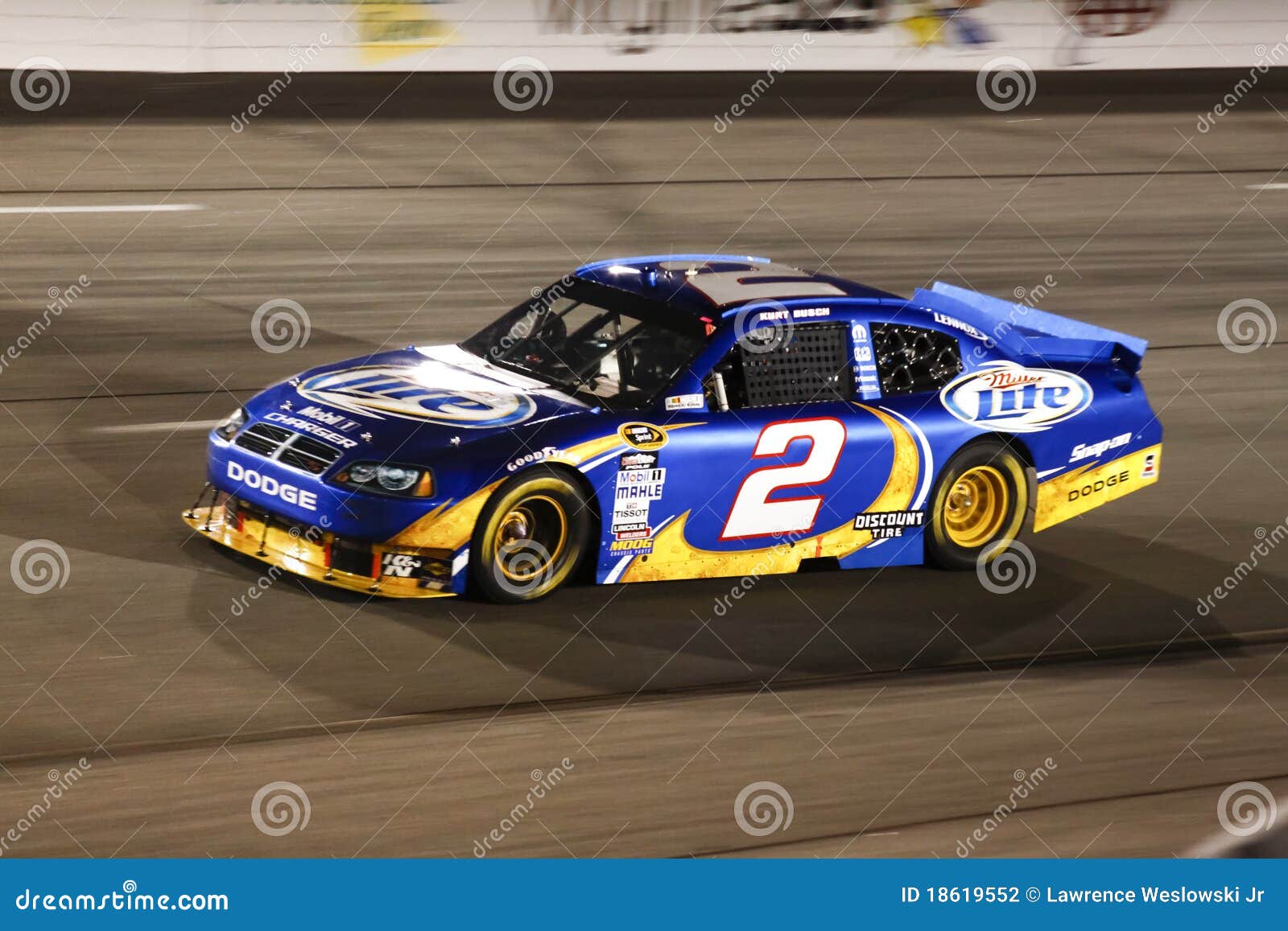 NASCAR - #2 Kurt Busch in Richmond Editorial Photography - Image of ...