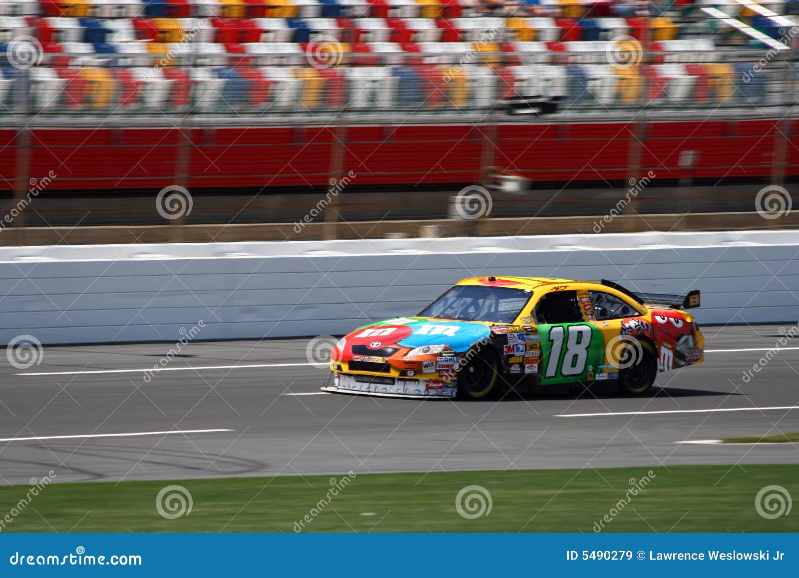 NASCAR 2008 - #18 Kyle Busch Editorial Stock Image - Image of ...
