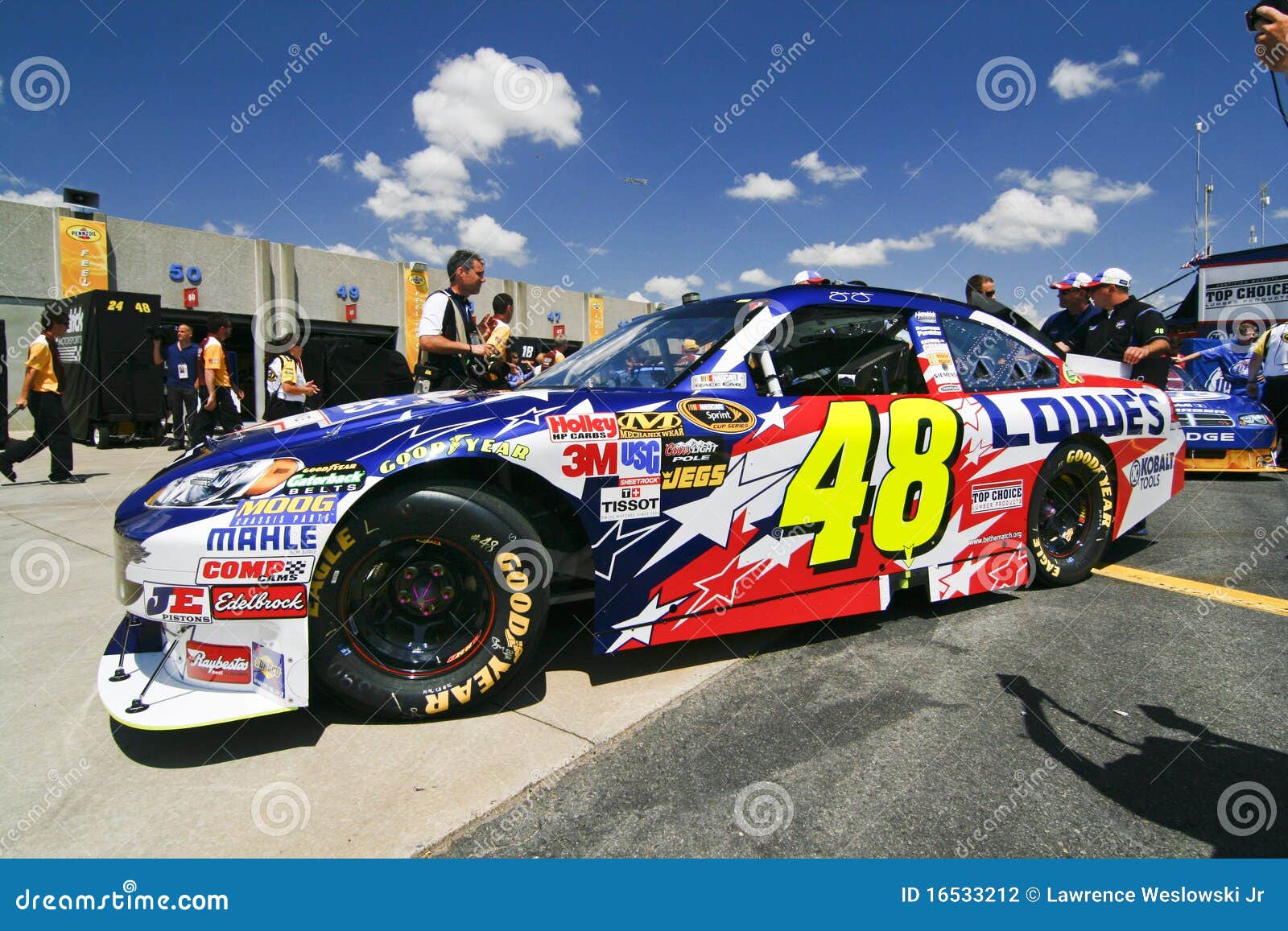 NASCAR - #48 Del Johnson a Charlotte Fotografia Editoriale - Immagine ...