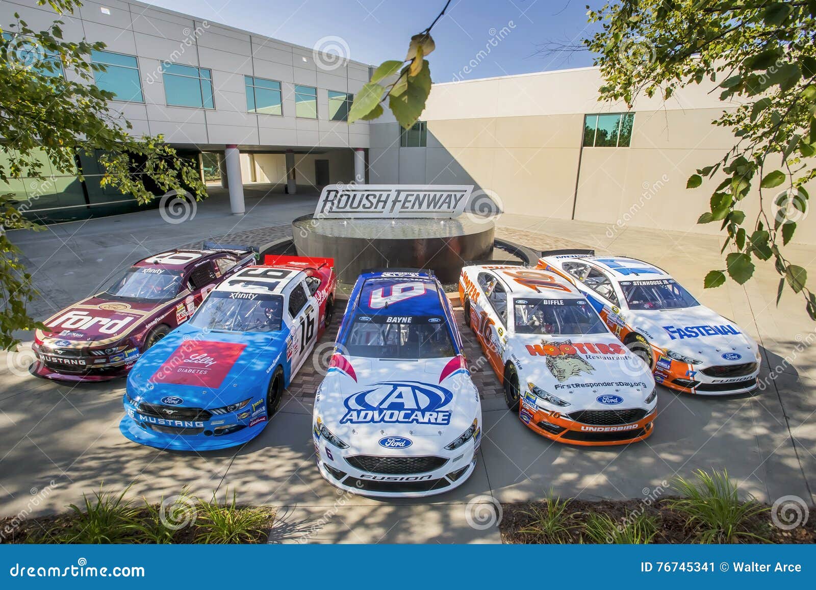 Roush-Fenway Racing And Team Penske NASCAR Haulers Editorial Image ... Roush-Fenway Racing And Team Penske NASCAR Haulers Editorial Image ...