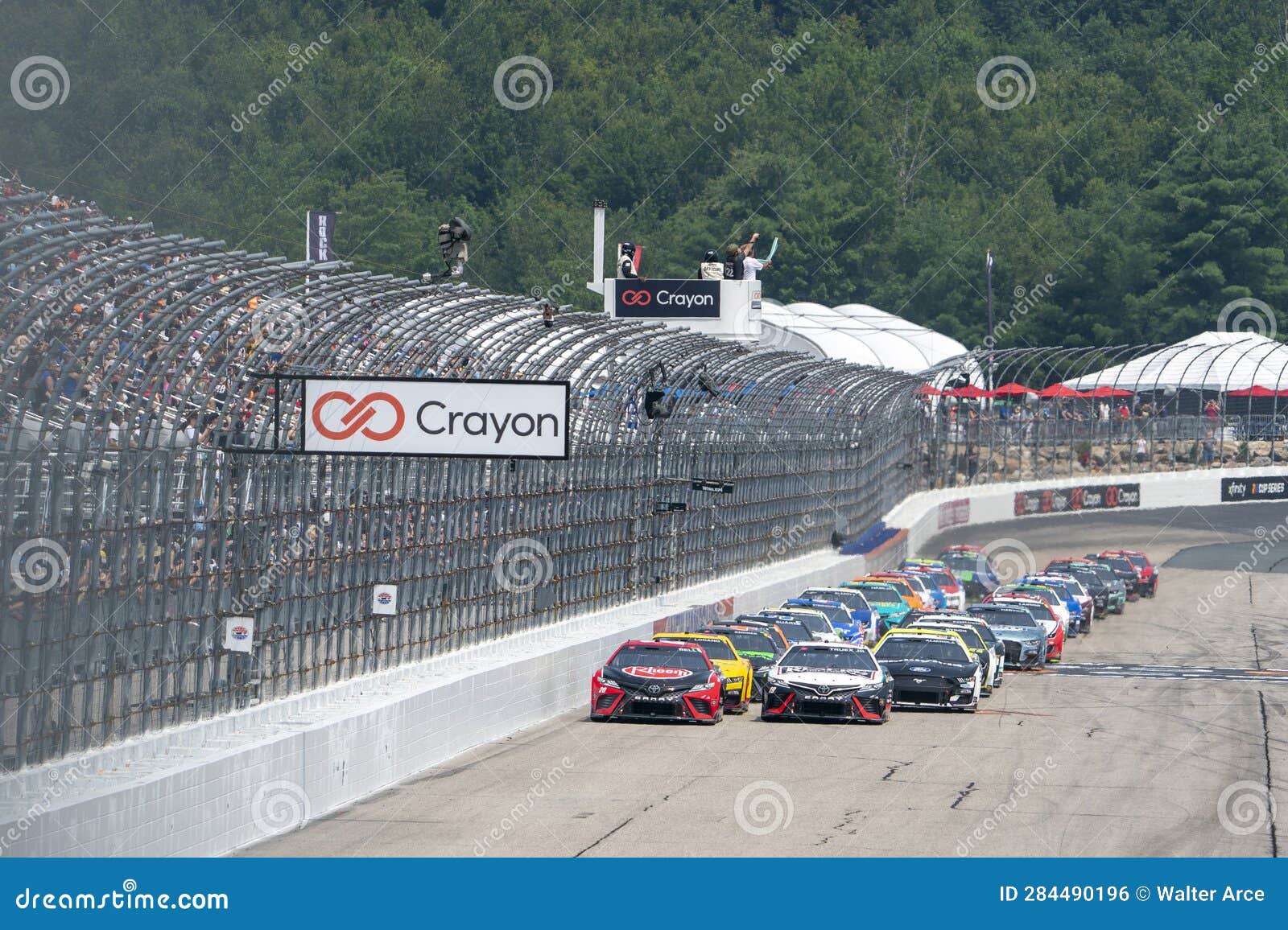 NASCAR Cup Series 2023: Crayon 301 Editorial Photo - Image of speedway ...
