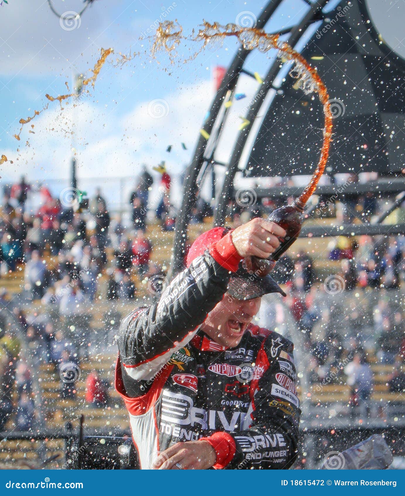 NASCAR Driver Jeff Gordon Celebrating Win Editorial Photography - Image ...