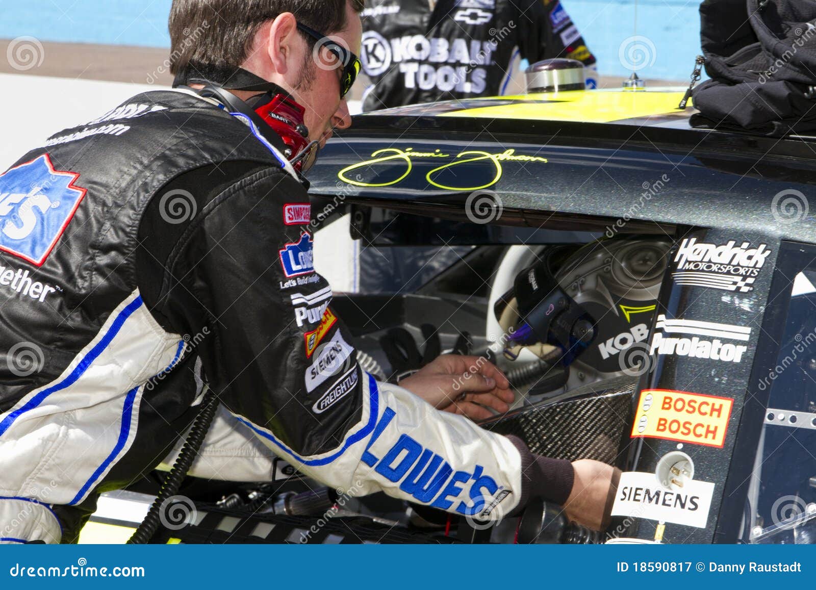 NASCAR Driver Jimmie Johnson Editorial Photography - Image of jimmy ...